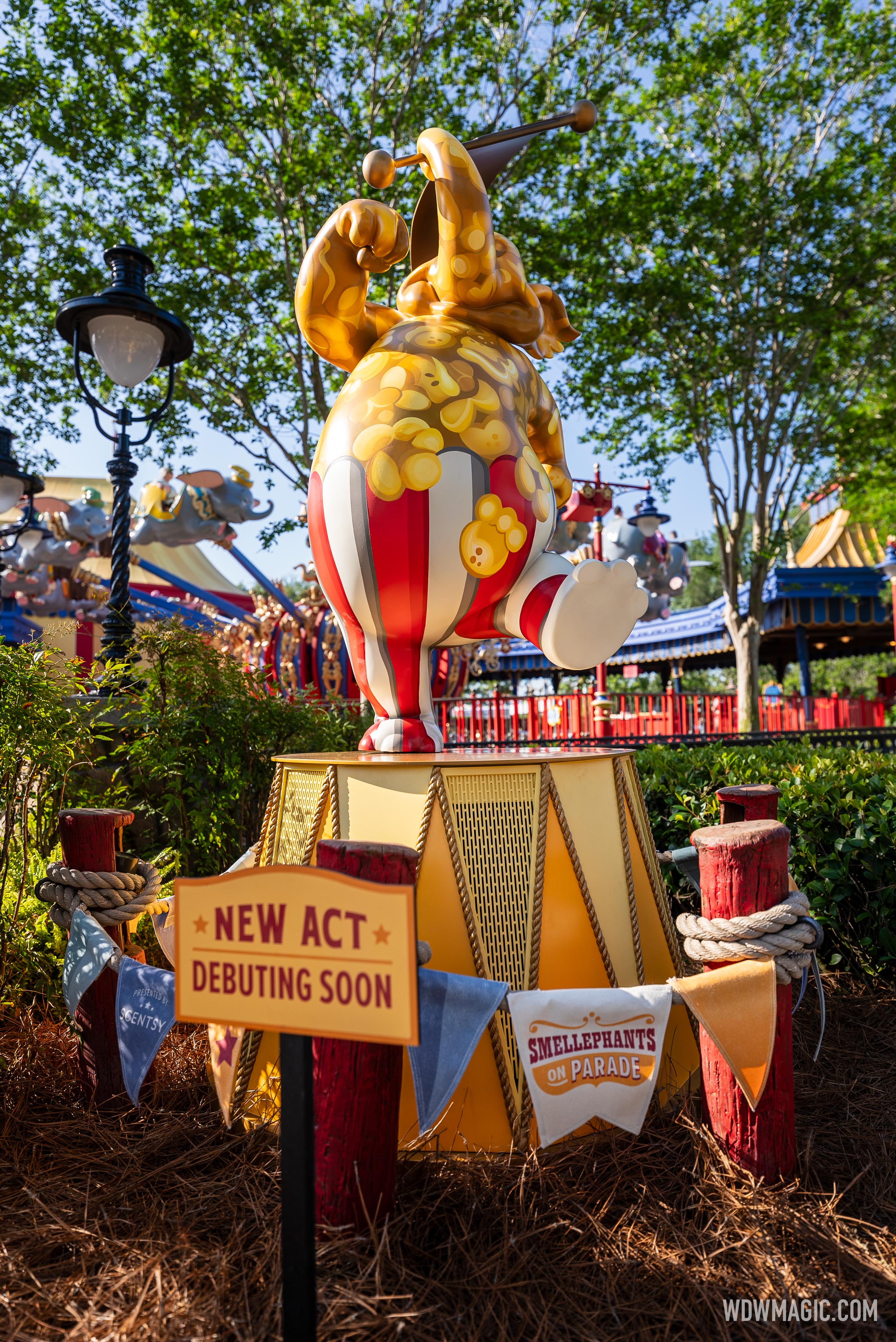 Smellephants on Parade arrive at Magic Kingdom - Photo 3 of 7