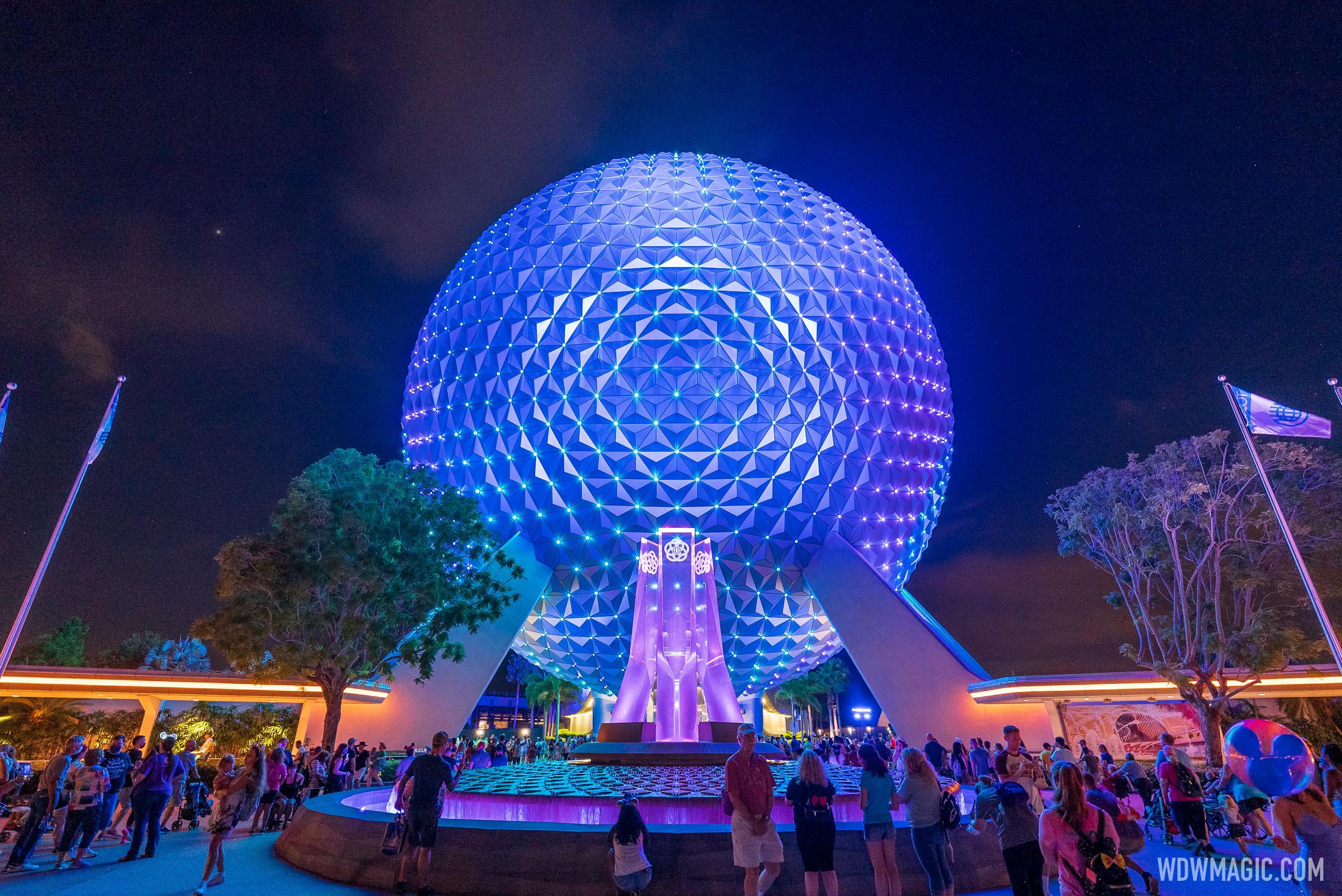 Spaceship Earth new lighting design with points of light - Photo 13 of 13
