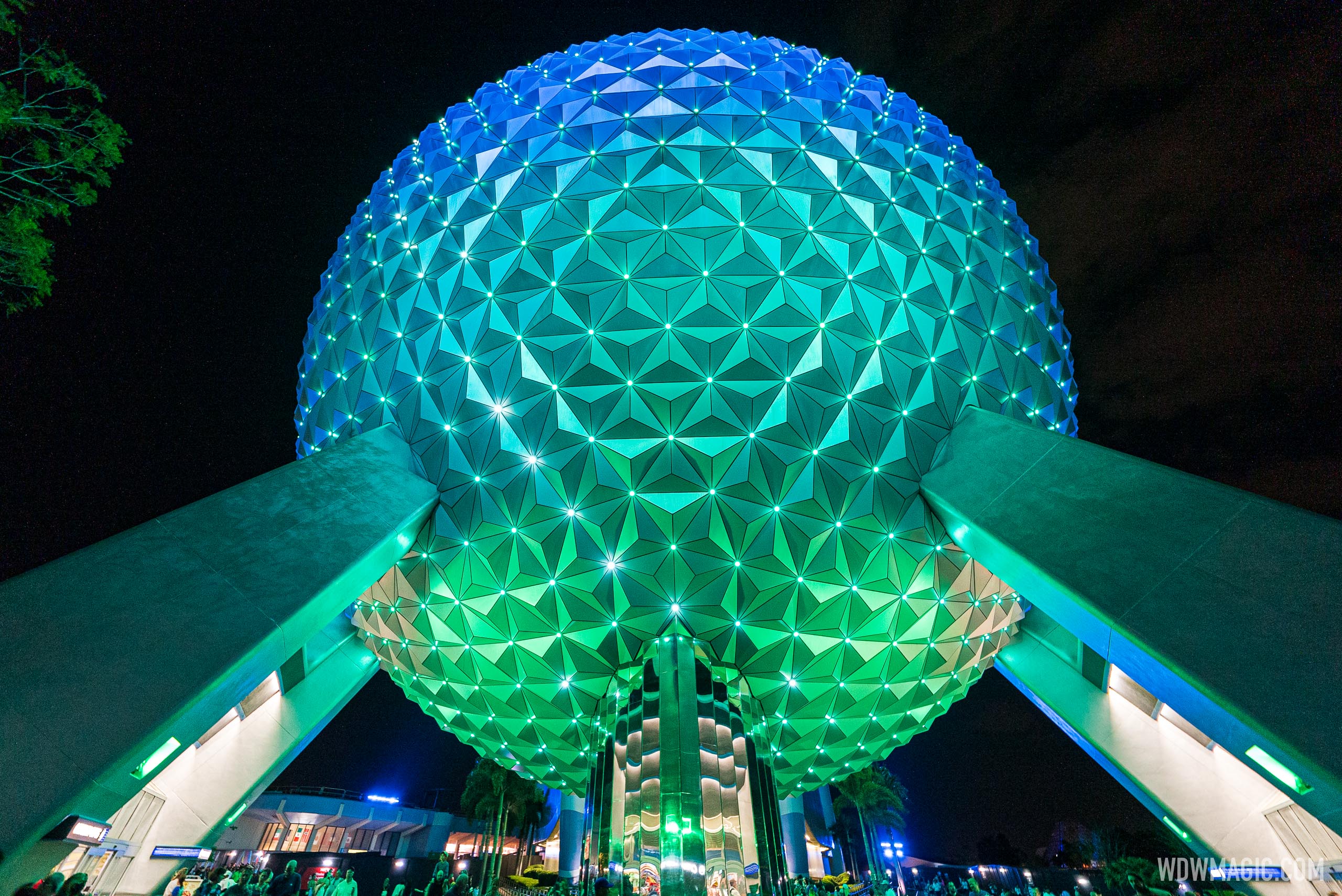 Spaceship Earth Colors of the Wind lighting design - Photo 3 of 5