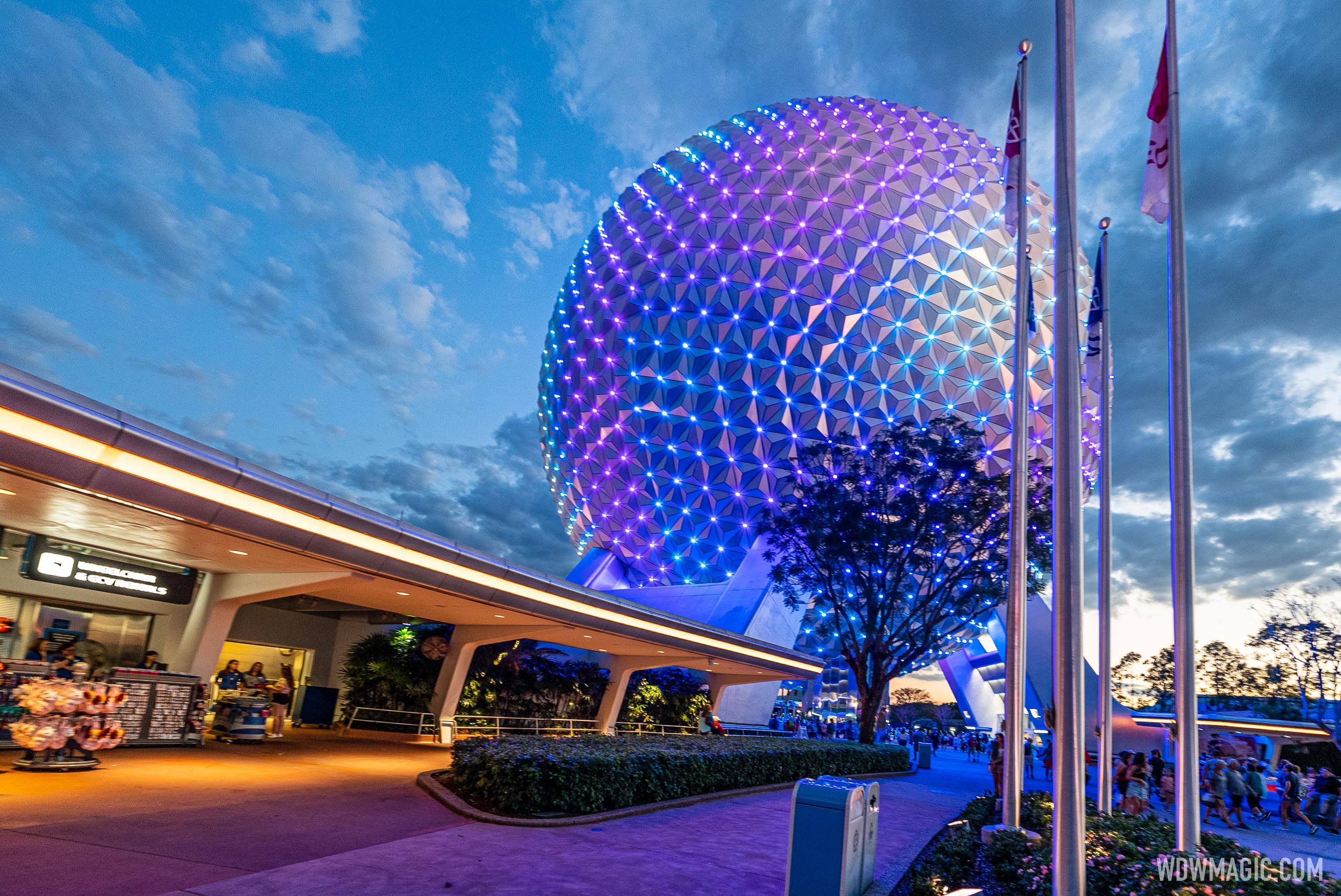 Spaceship Earth Colors of the Wind lighting design - Photo 5 of 5