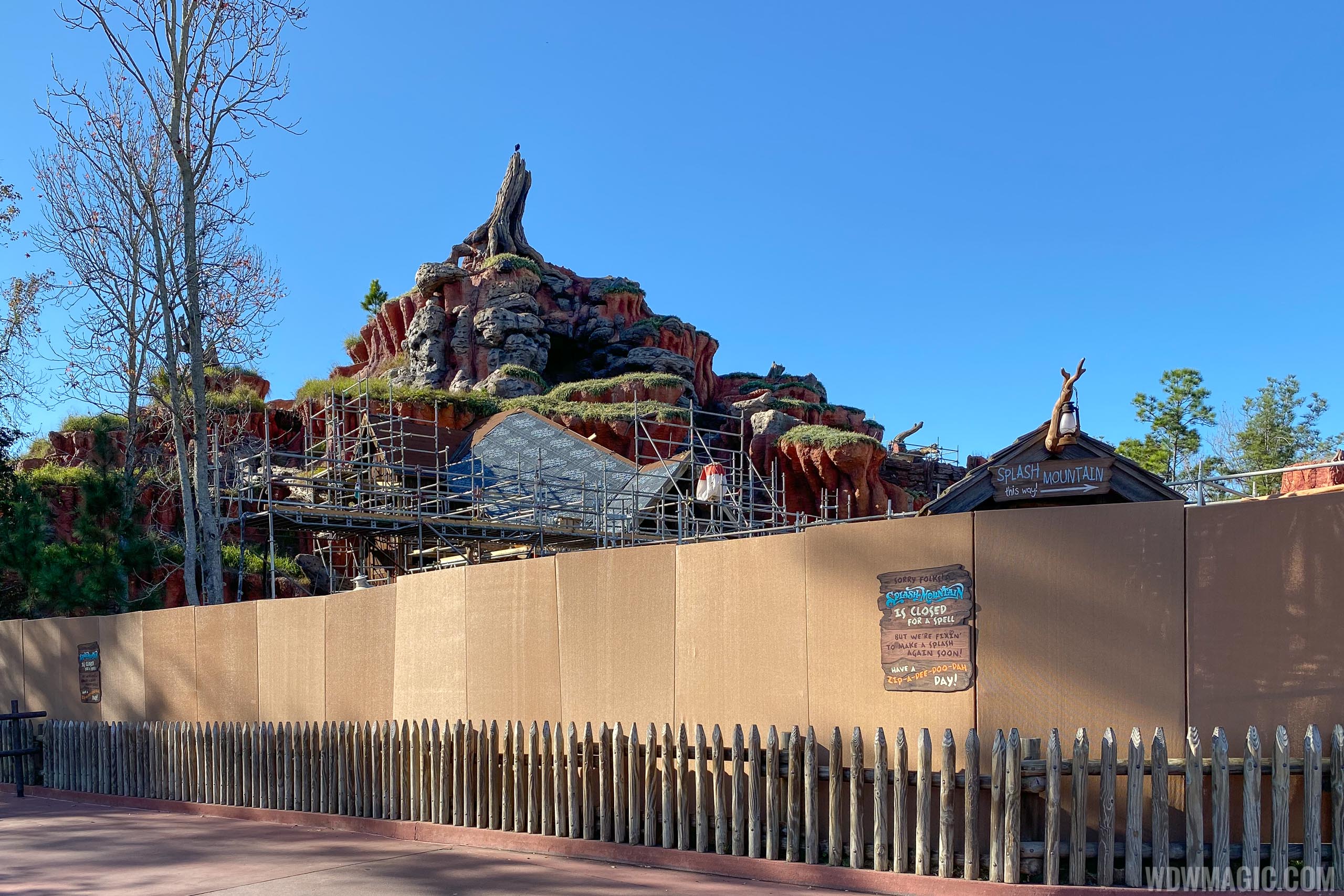 Splash Mountain February 2020 refurbishment - Photo 3 of 4