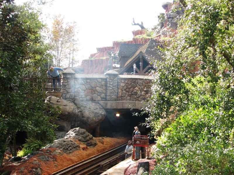 Splash Mountain refurbishment photos