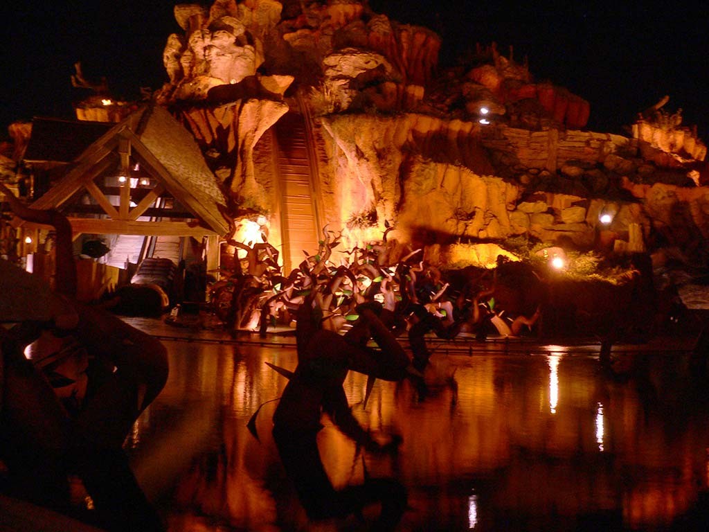 Splash Mountain refurbishment photos