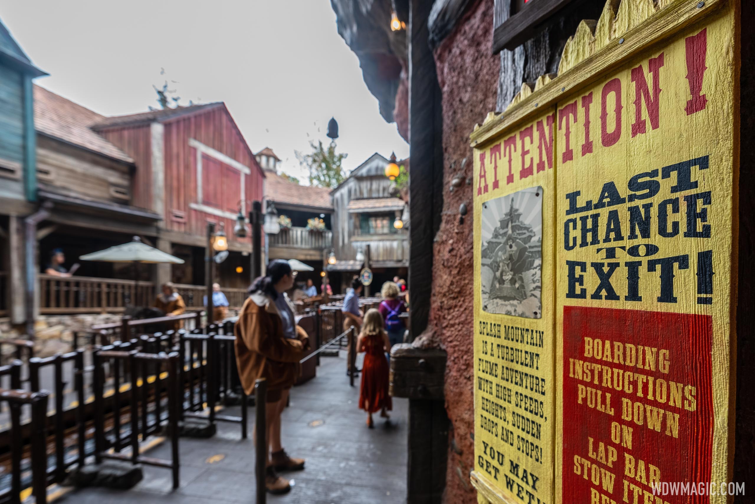 Splash Mountain indoor queue and on-ride - Photo 12 of 59
