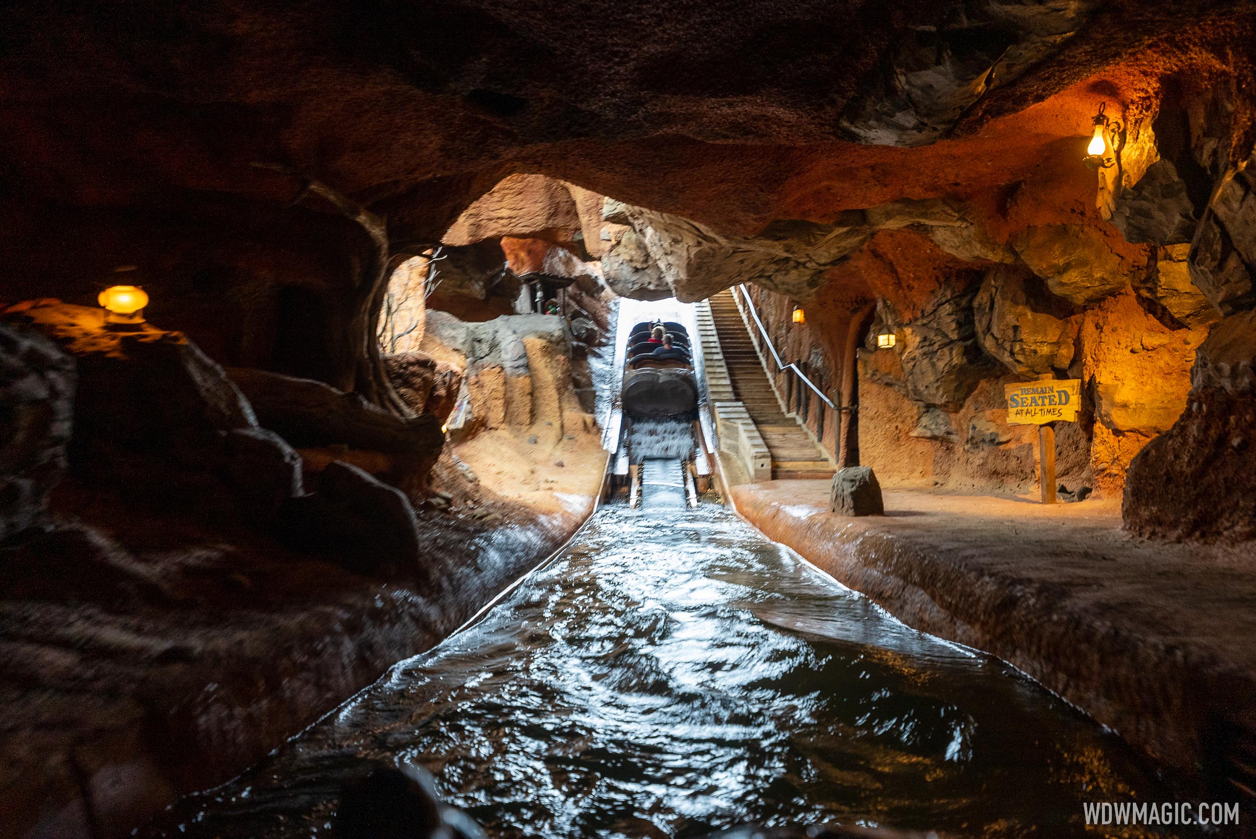 Splash Mountain indoor queue and on-ride - Photo 14 of 59
