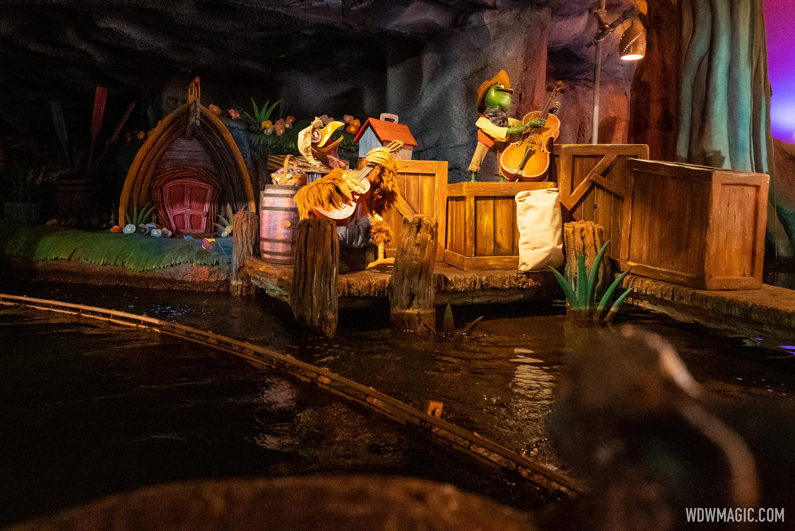 Splash Mountain indoor queue and on-ride - Photo 51 of 59