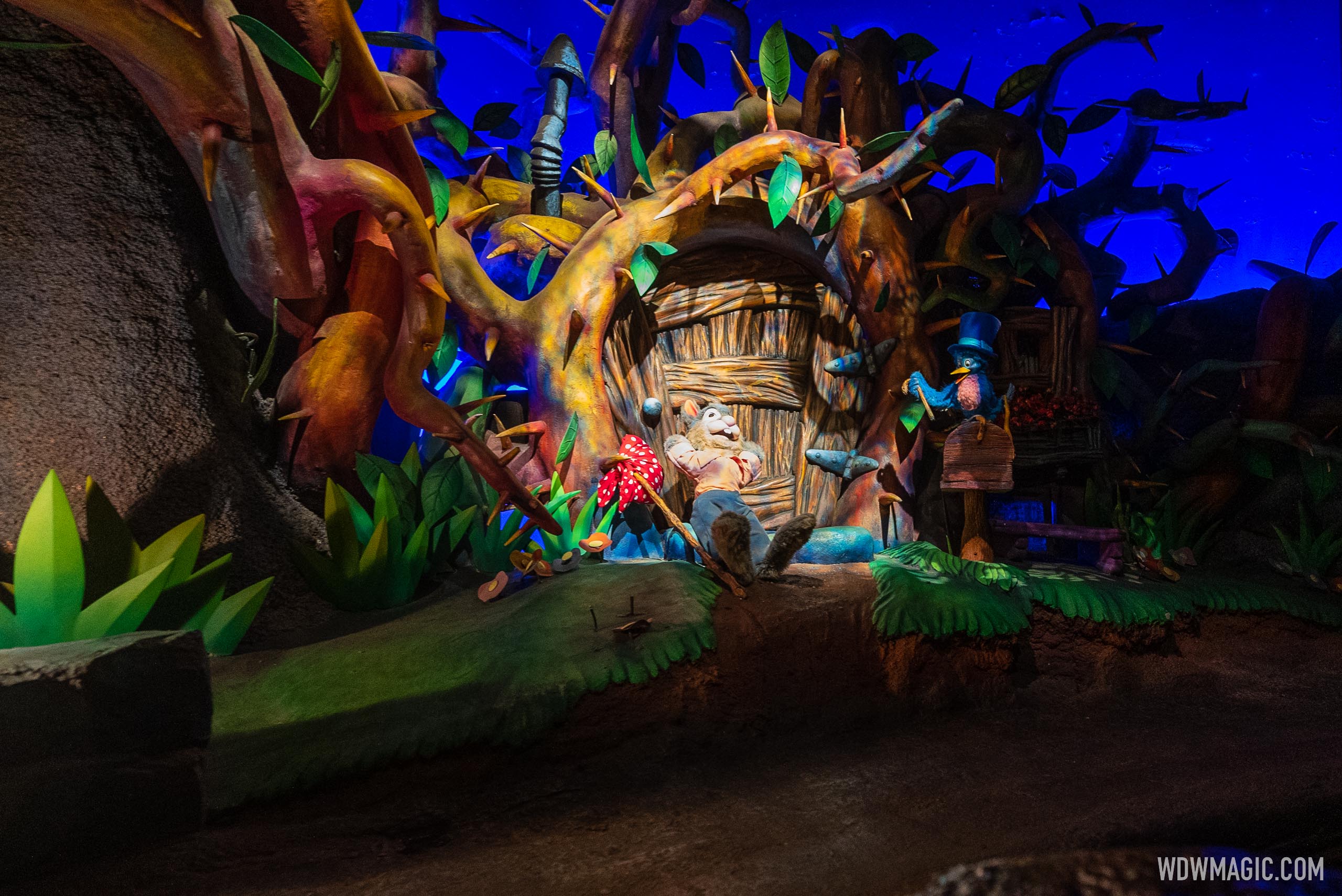 Splash Mountain indoor queue and on-ride - Photo 53 of 59