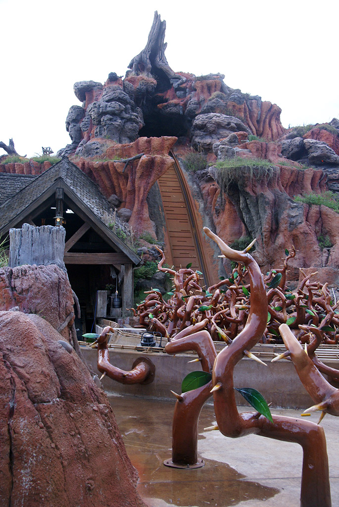 Splash Mountain refurbishment photos