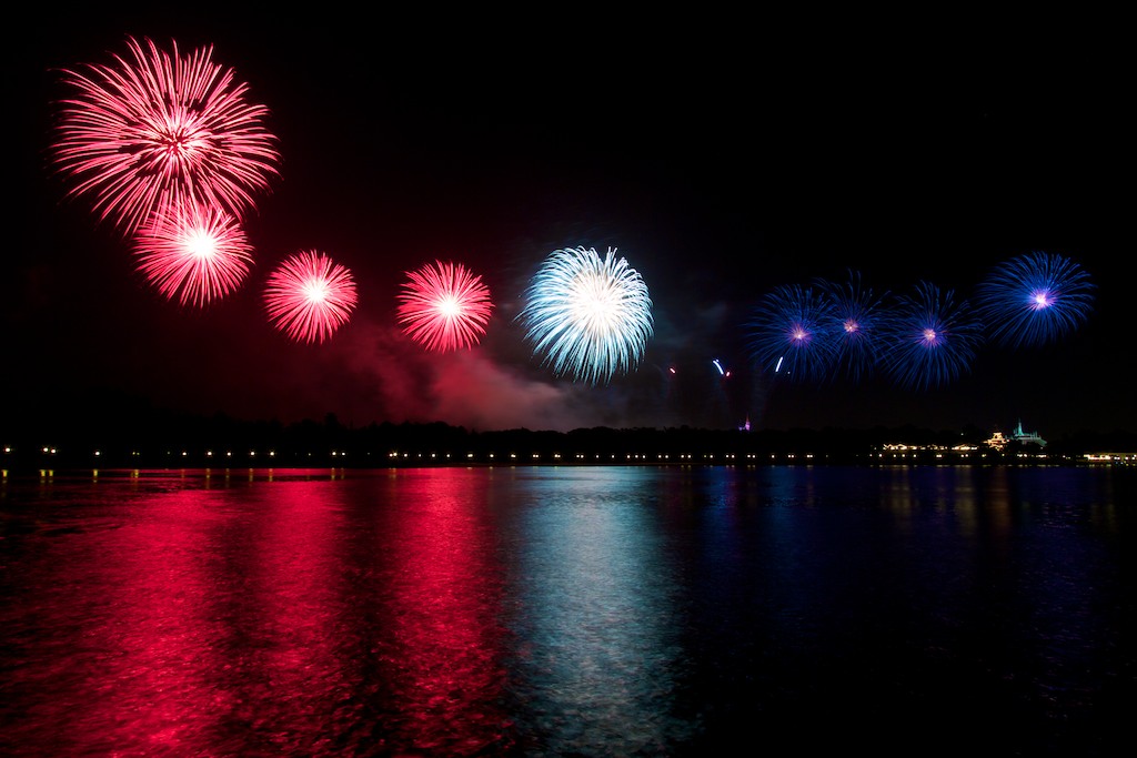 Summer Nightastic! Fireworks Spectacular - a different angle