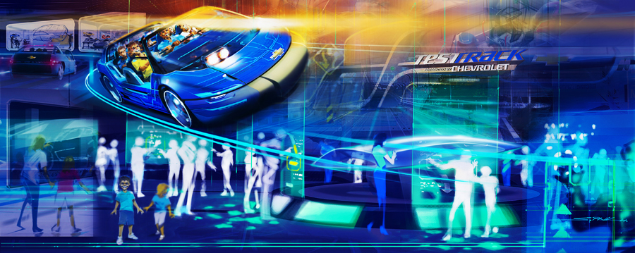 New Test Track concept art
