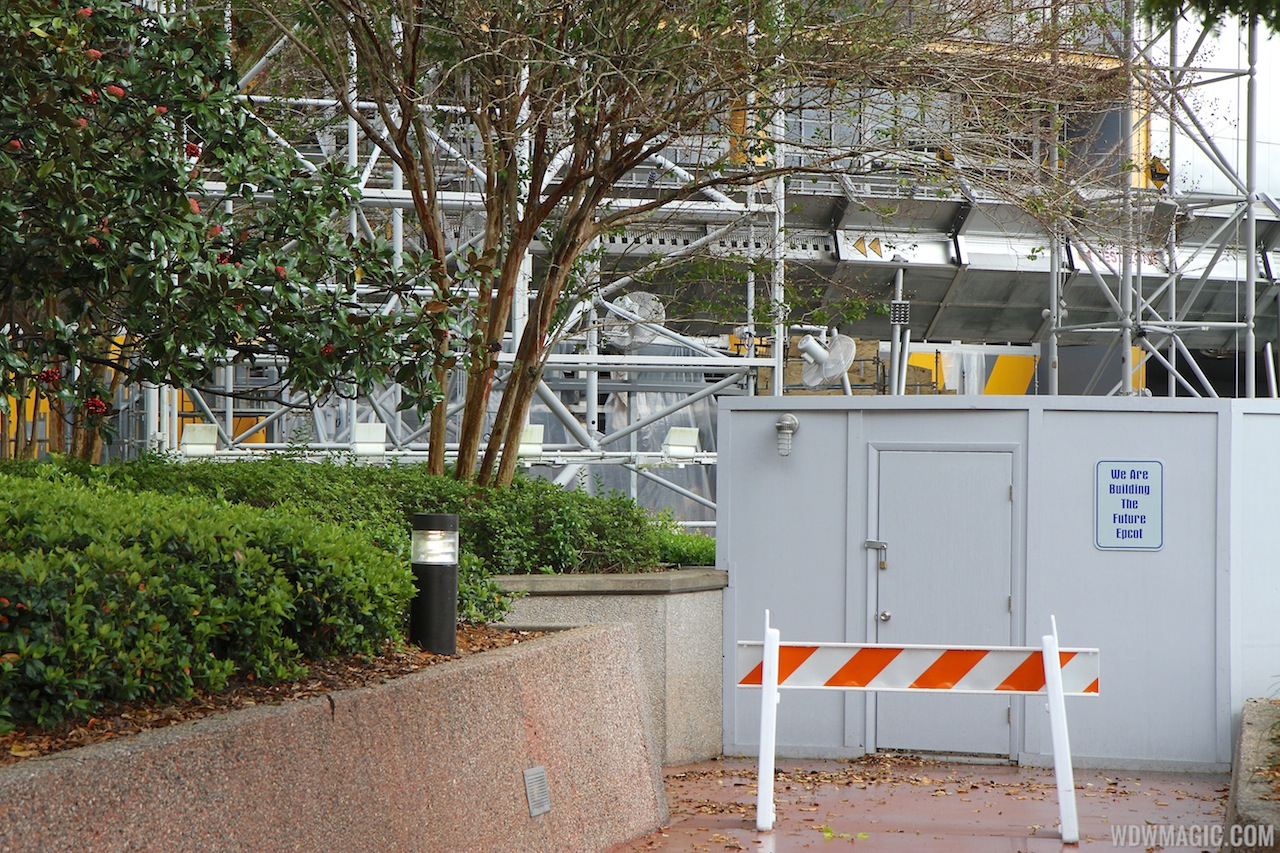 PHOTOS - An updated look at the Test Track exterior construction