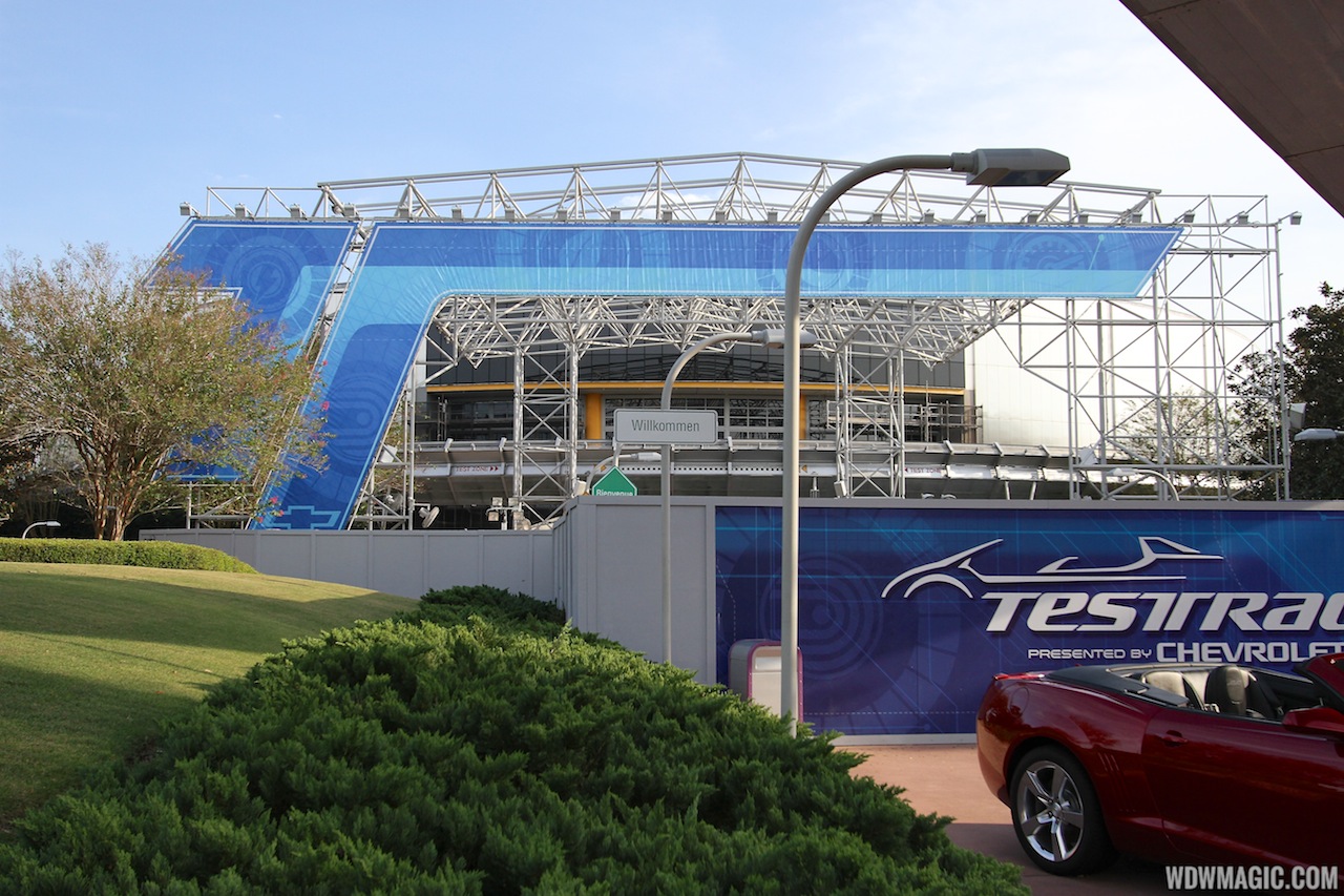 PHOTOS - Latest look at the Test Track construction