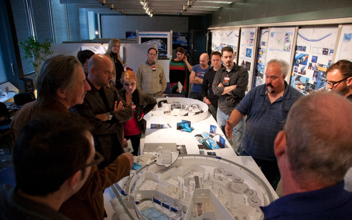 Test Track concept art