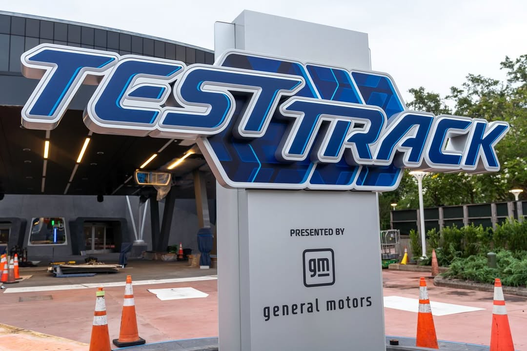 Walt Disney Imagineering Reveals New Test Track Marquee at EPCOT
