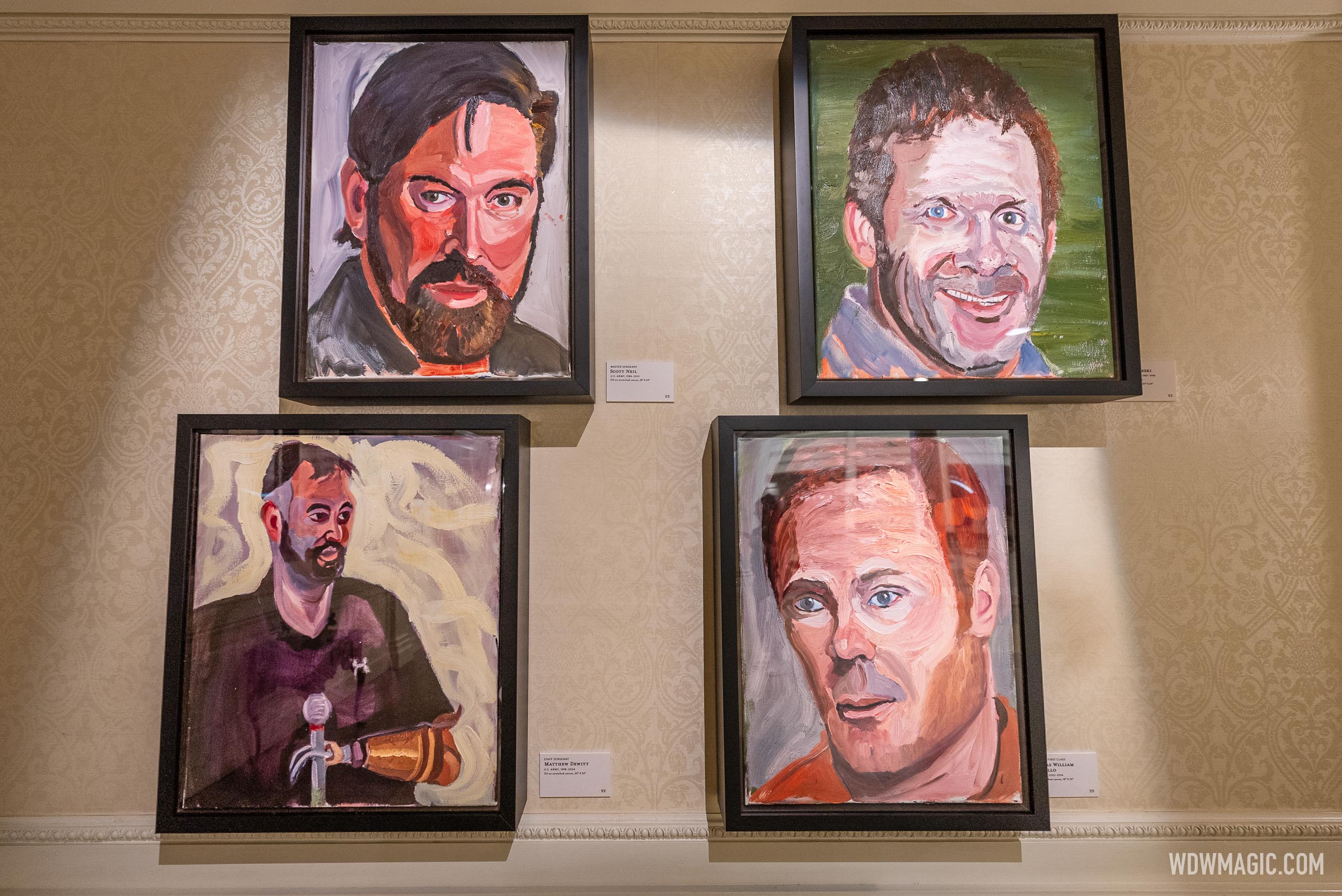 George W. Bush's 'Portraits of Courage' at EPCOT - Photo 10 of 17