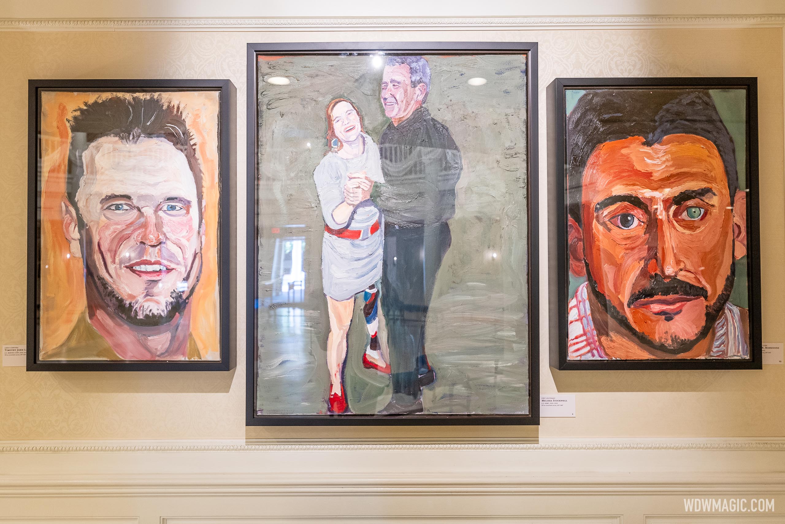 George W. Bush's 'Portraits of Courage' at EPCOT - Photo 4 of 17