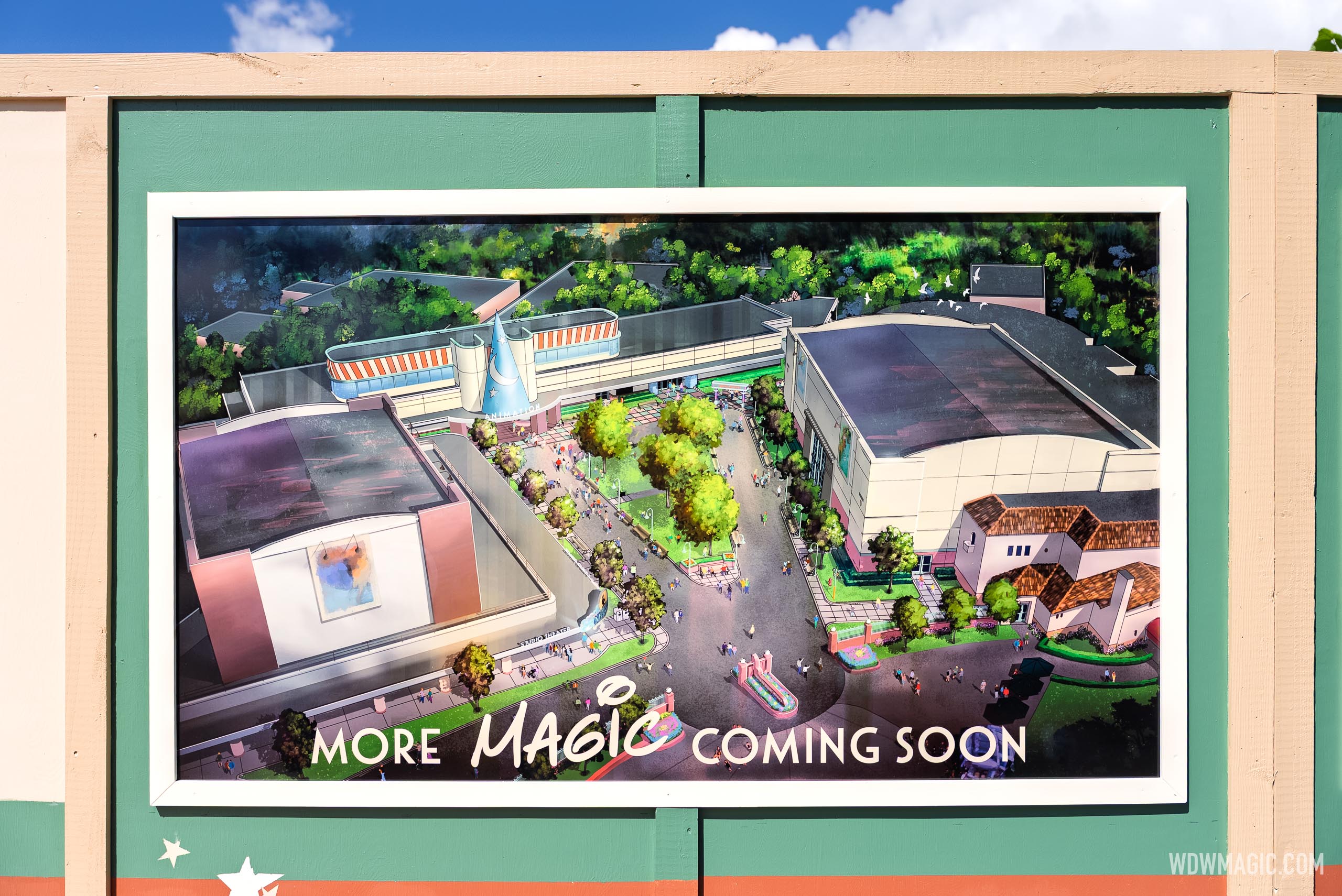 Animation Courtyard Archway Demolished and Launch Bay Signage Removed ...