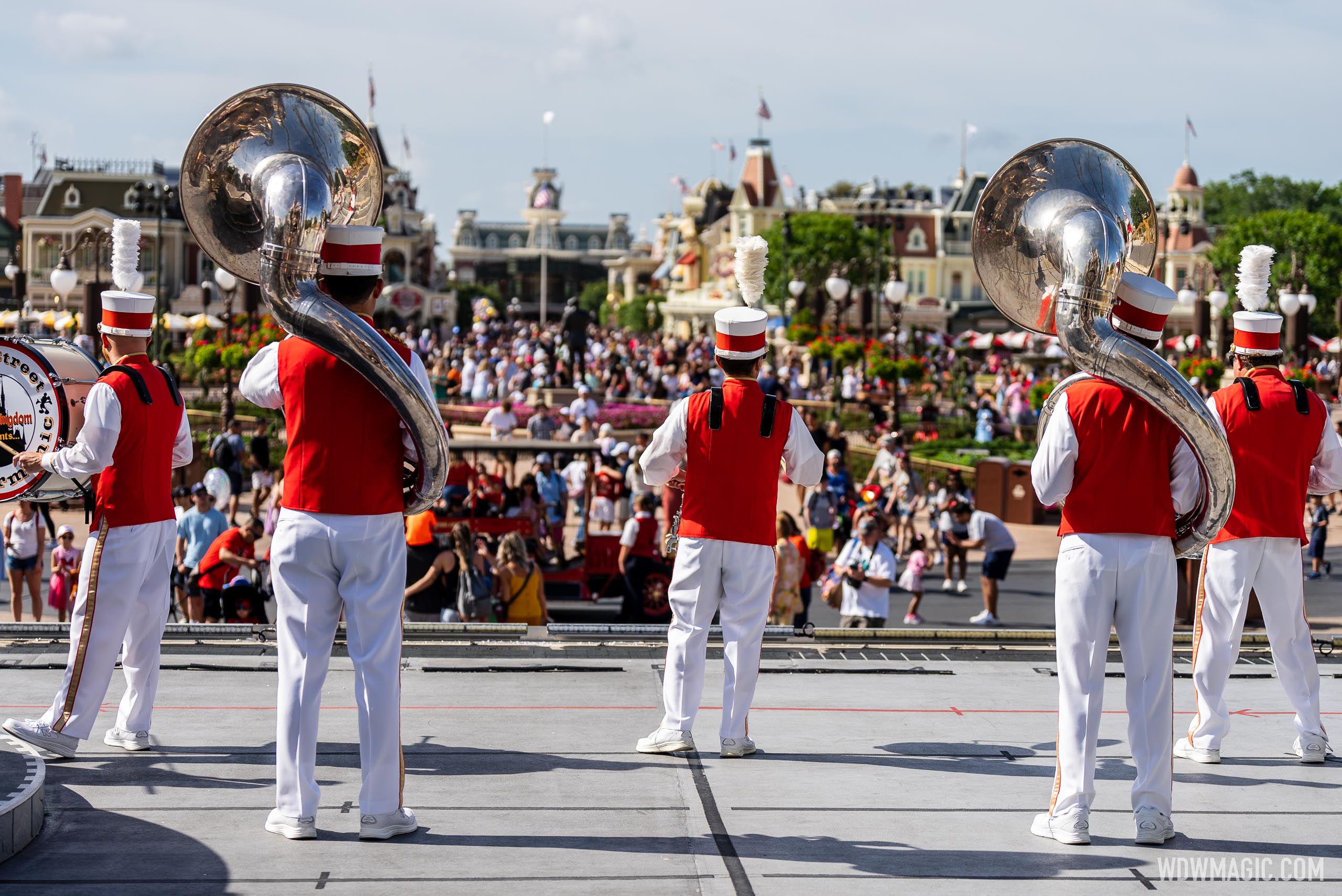 The Main Street Philharmonic at Cinderella Castle April 2022 - Photo 2 of 6