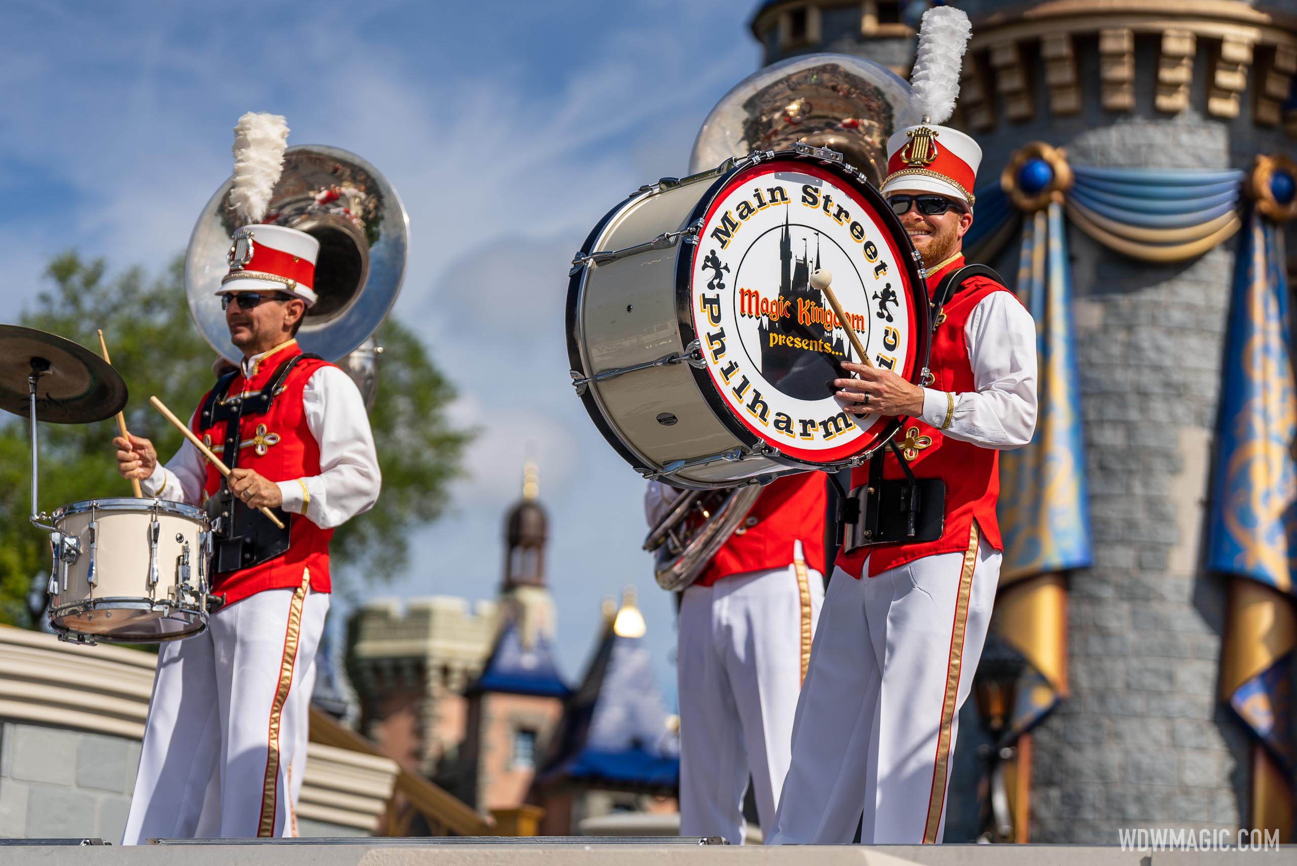 The Main Street Philharmonic at Cinderella Castle April 2022 - Photo 4 of 6