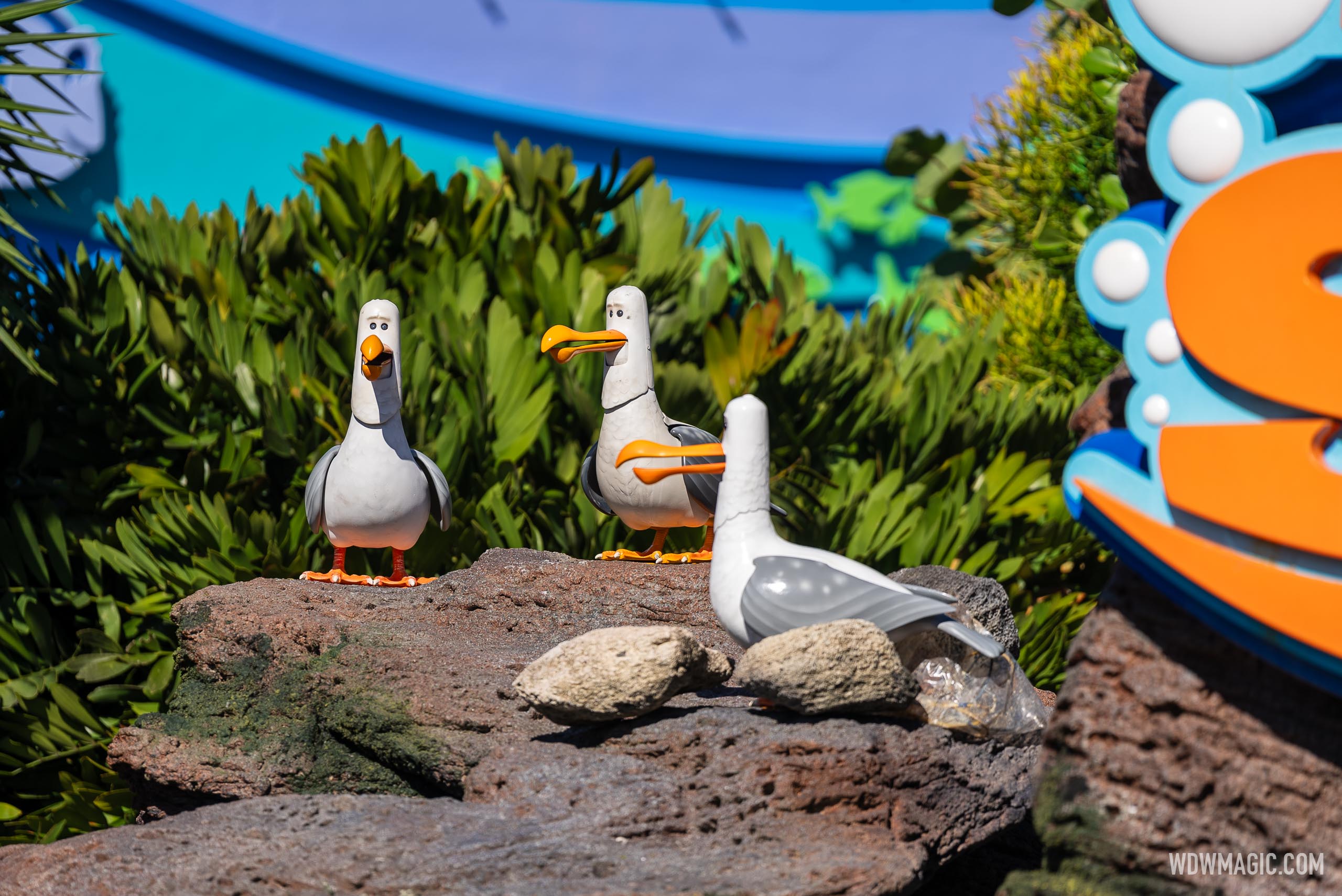 Exterior refurbishment at The Seas with Nemo and Friends - November 21 2023