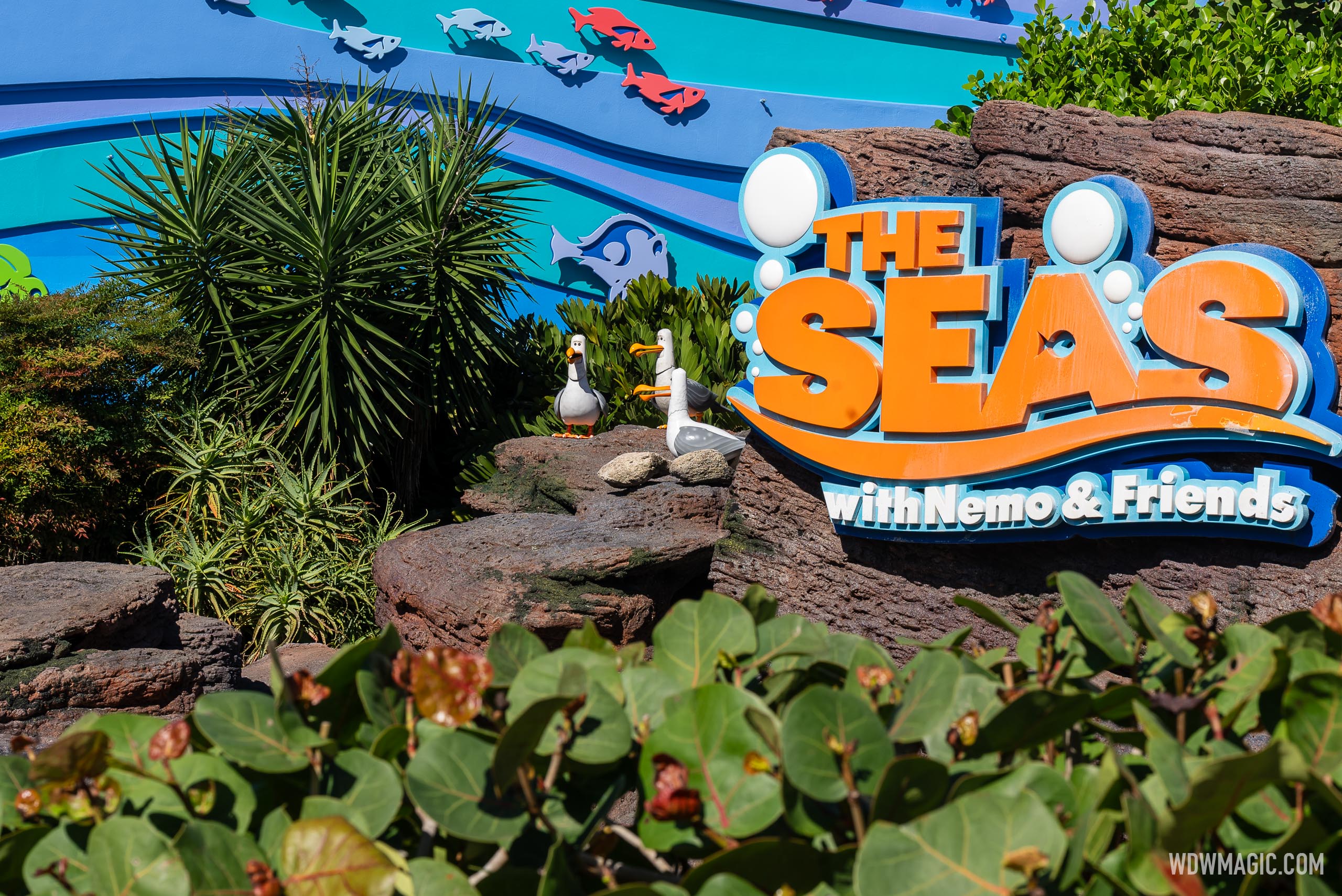 Exterior refurbishment at The Seas with Nemo and Friends - November 21 ...