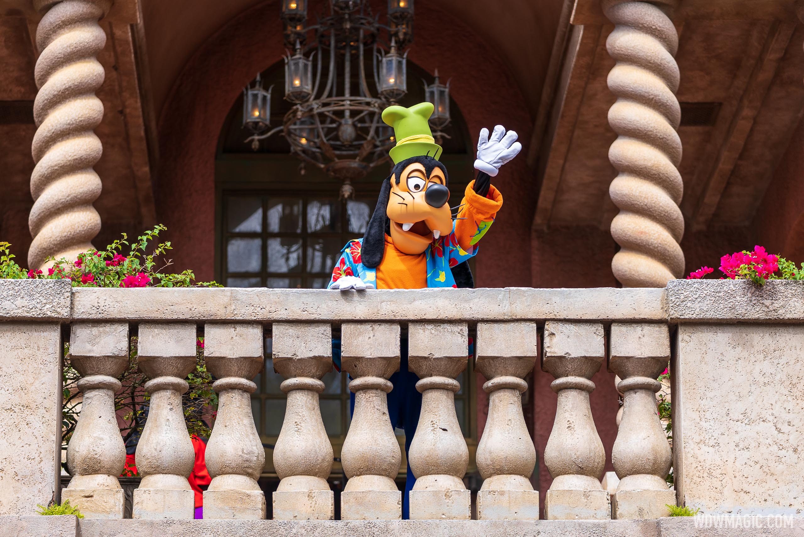 Goofy and Max at The Hollywood Tower Hotel - Photo 3 of 5