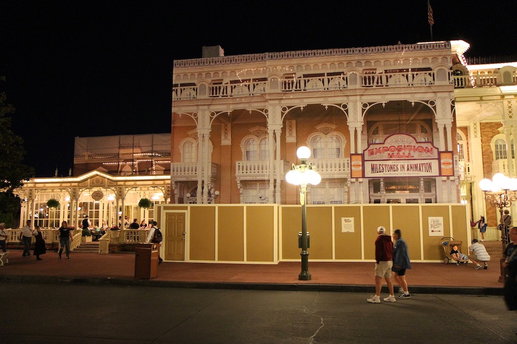 Exposition Hall exterior refurbishment resumes