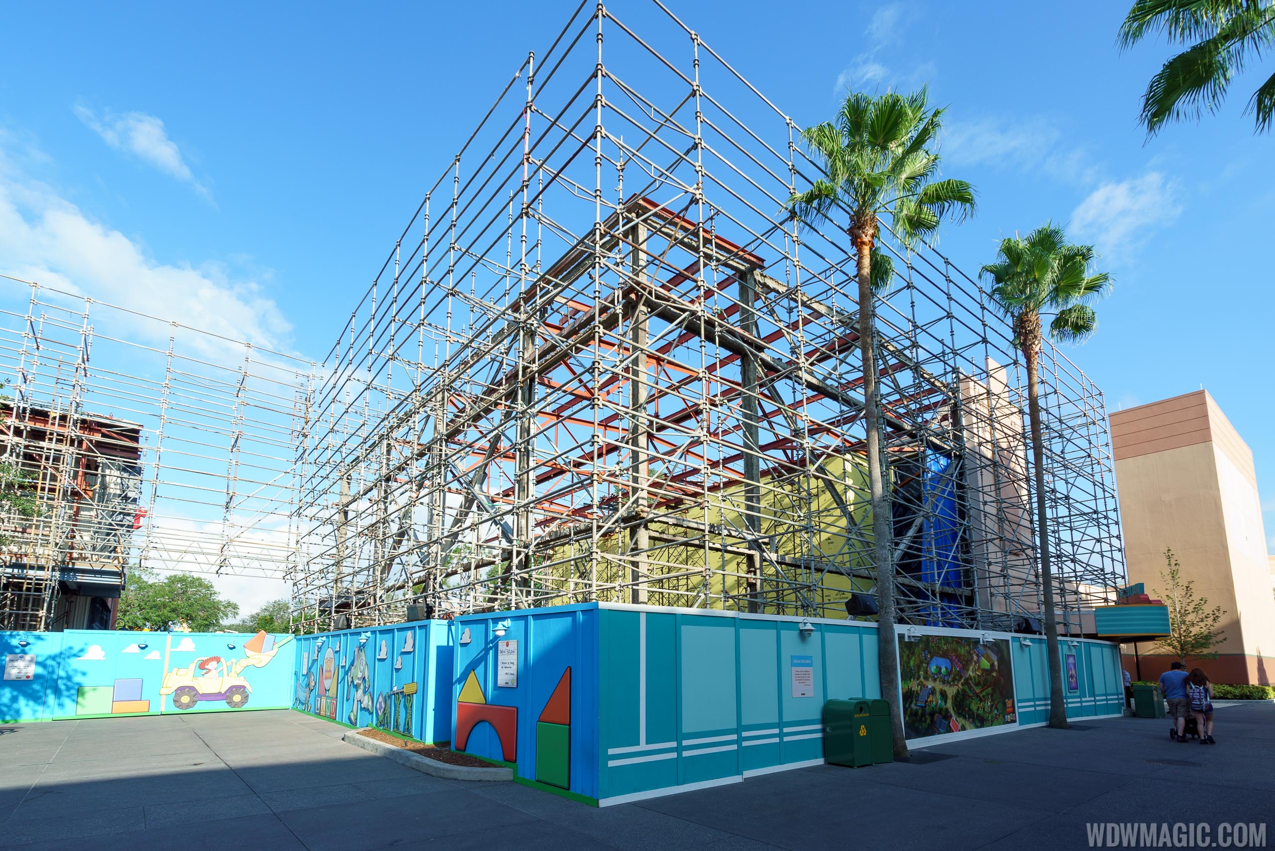 Toy Story Land entrance Soundstage 4 demolition - Photo 2 of 3