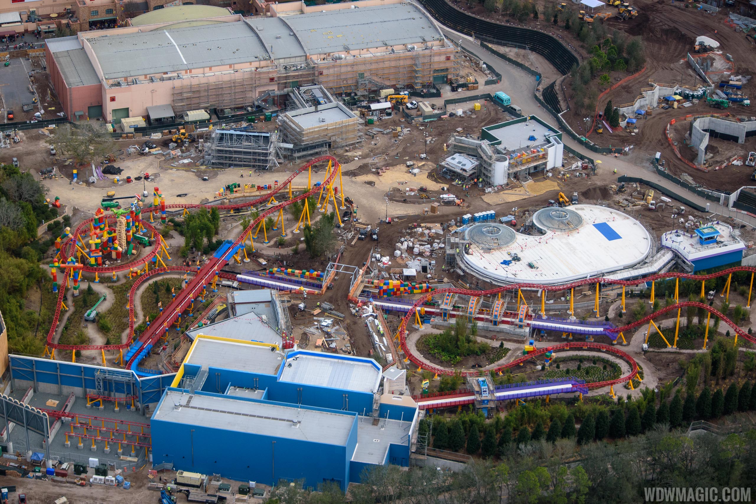 Toy Story Land aerial pictures - Photo 9 of 11