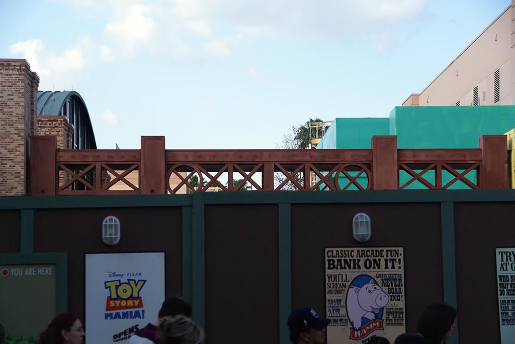 Latest Toy Story Mania construction photos - Photo 3 of 4