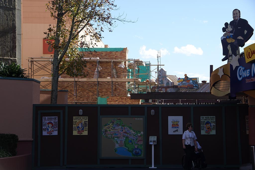 Latest Toy Story Mania construction photos