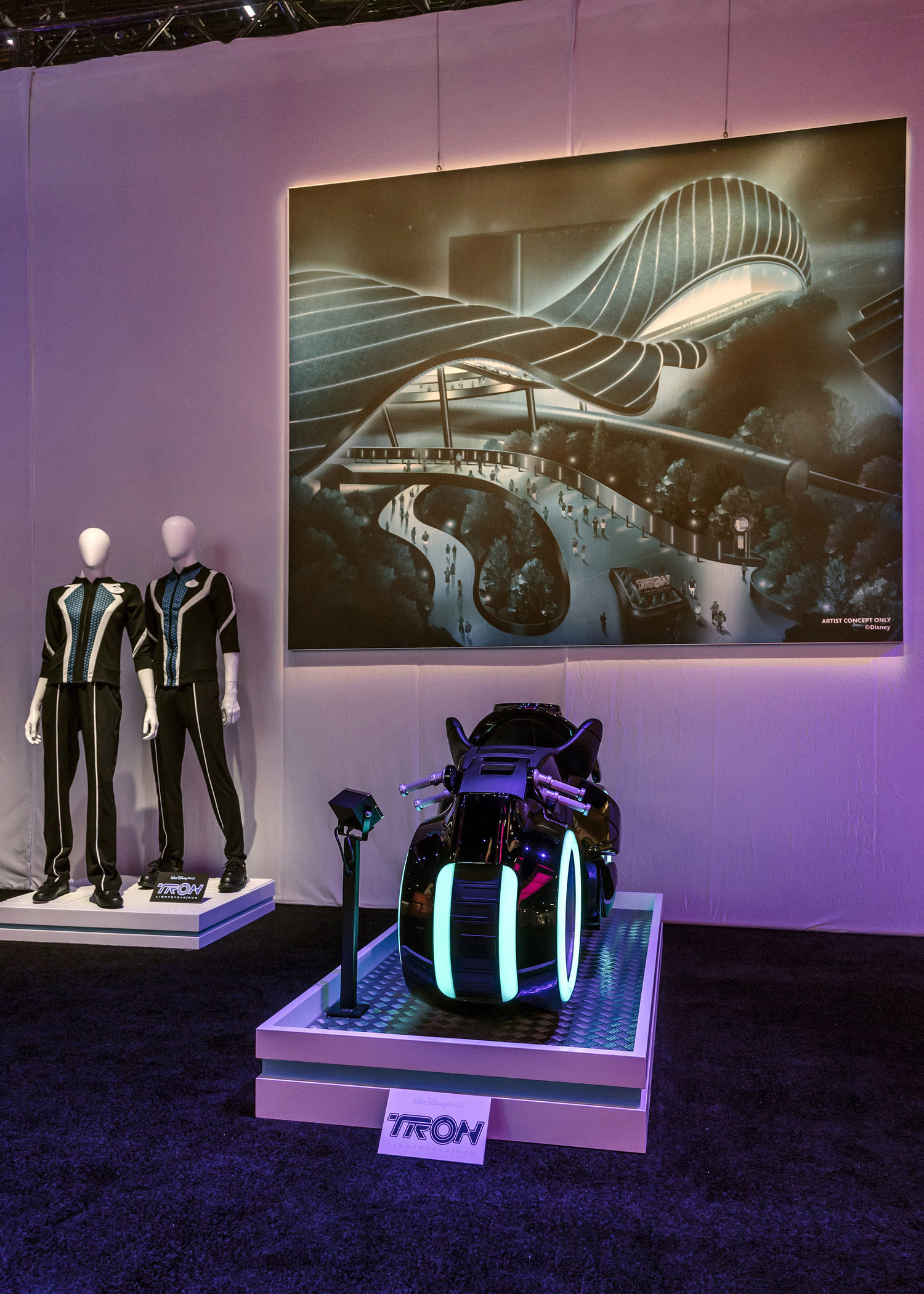 PHOTO - Costumes revealed for TRON Lightcycle Run at Walt Disney World