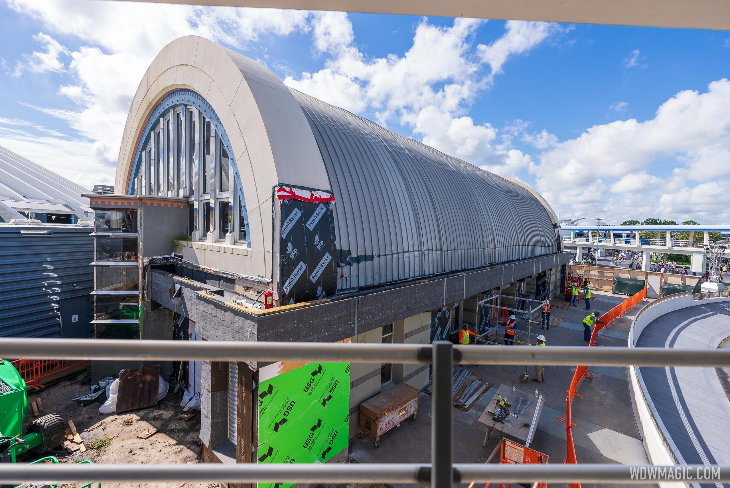 Tomorrowland Light and Power Co. construction - August 28 2022