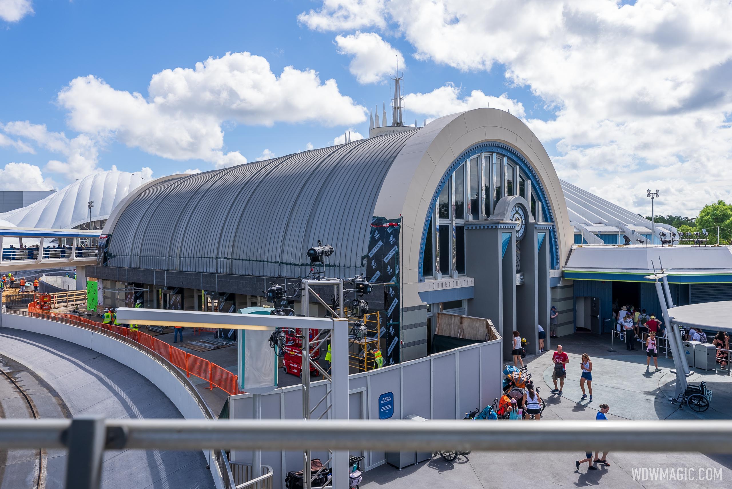 Tomorrowland Light and Power Co. construction - August 28 2022 - Photo ...