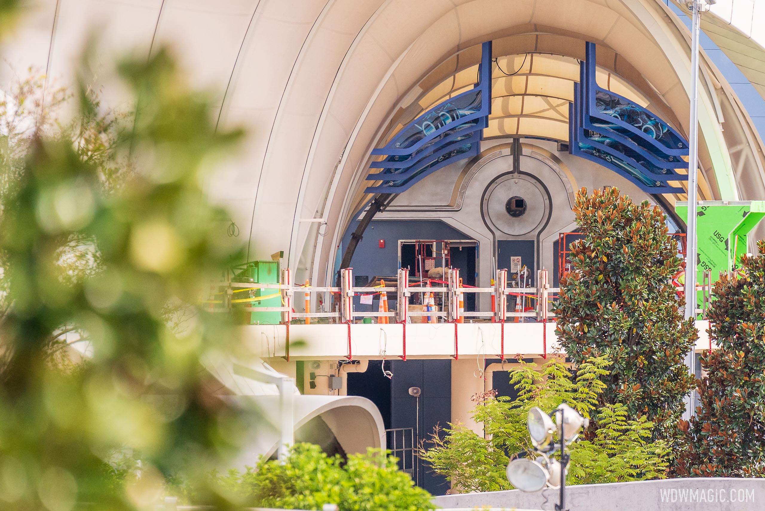 Latest look at Walt Disney World's TRON Lightcycle Run coaster ...