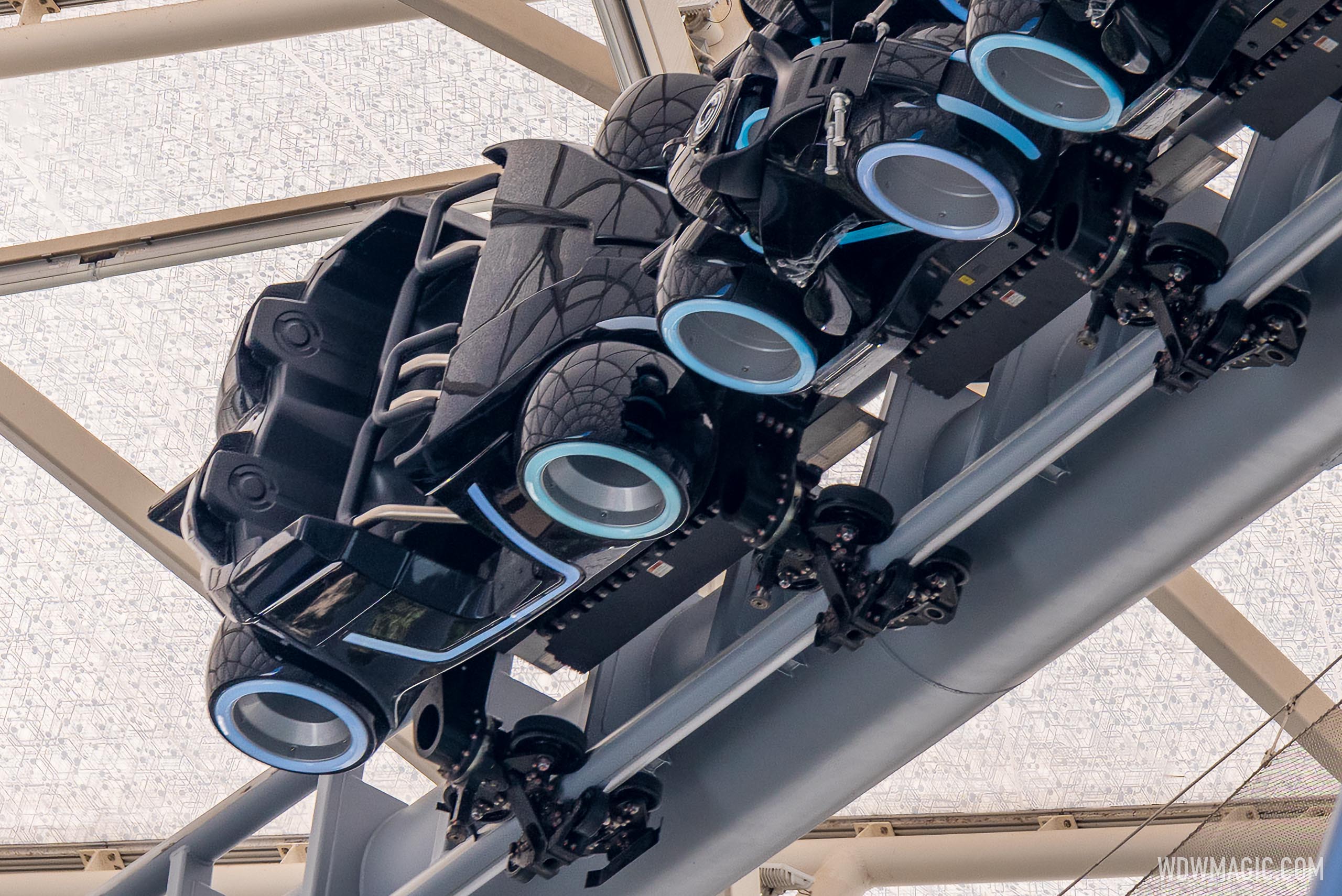 TRON Lightcycle Run construction - January 9 2023 - Photo 19 of 20