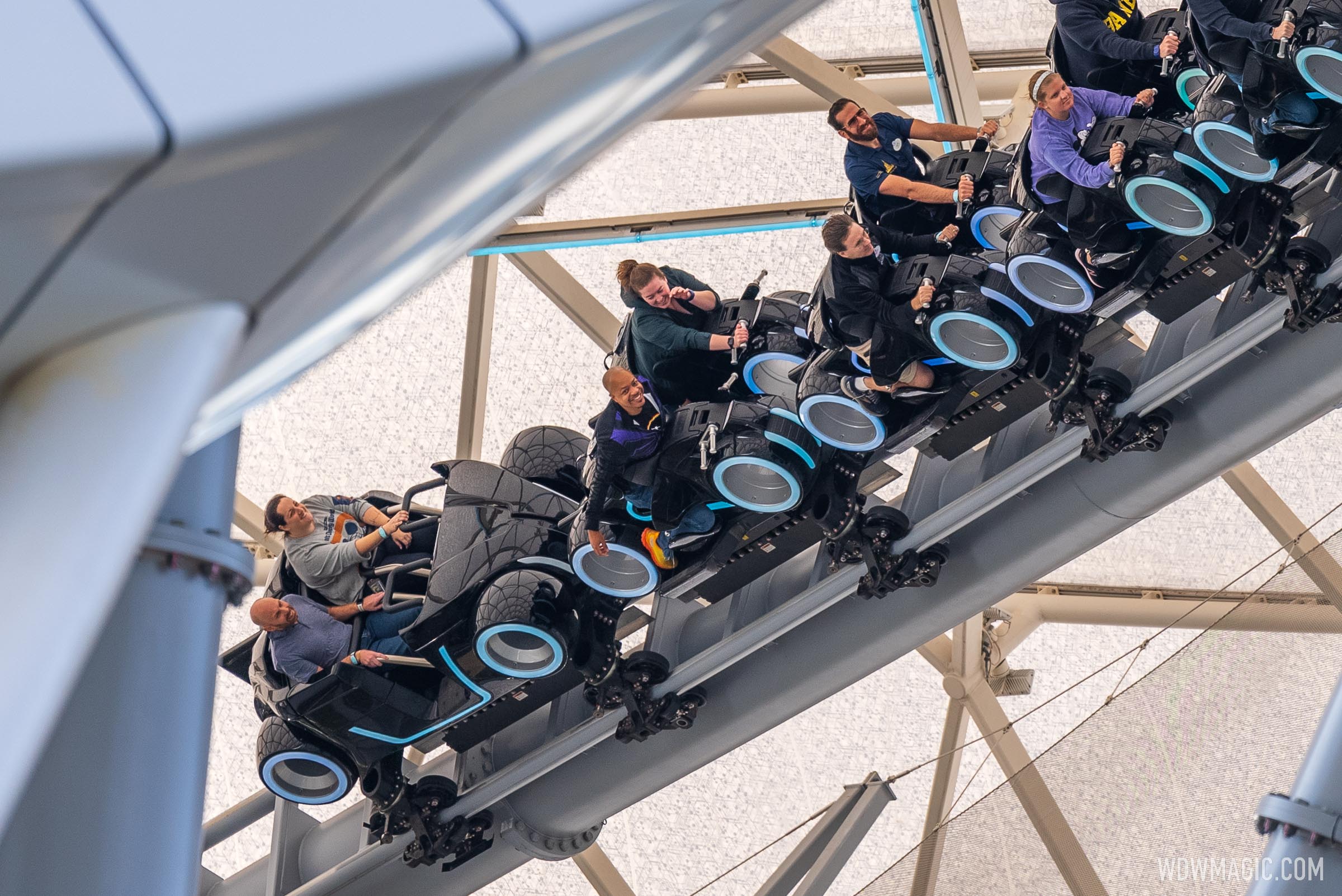 TRON Lightcycle Run Cast Member riders - Photo 7 of 7