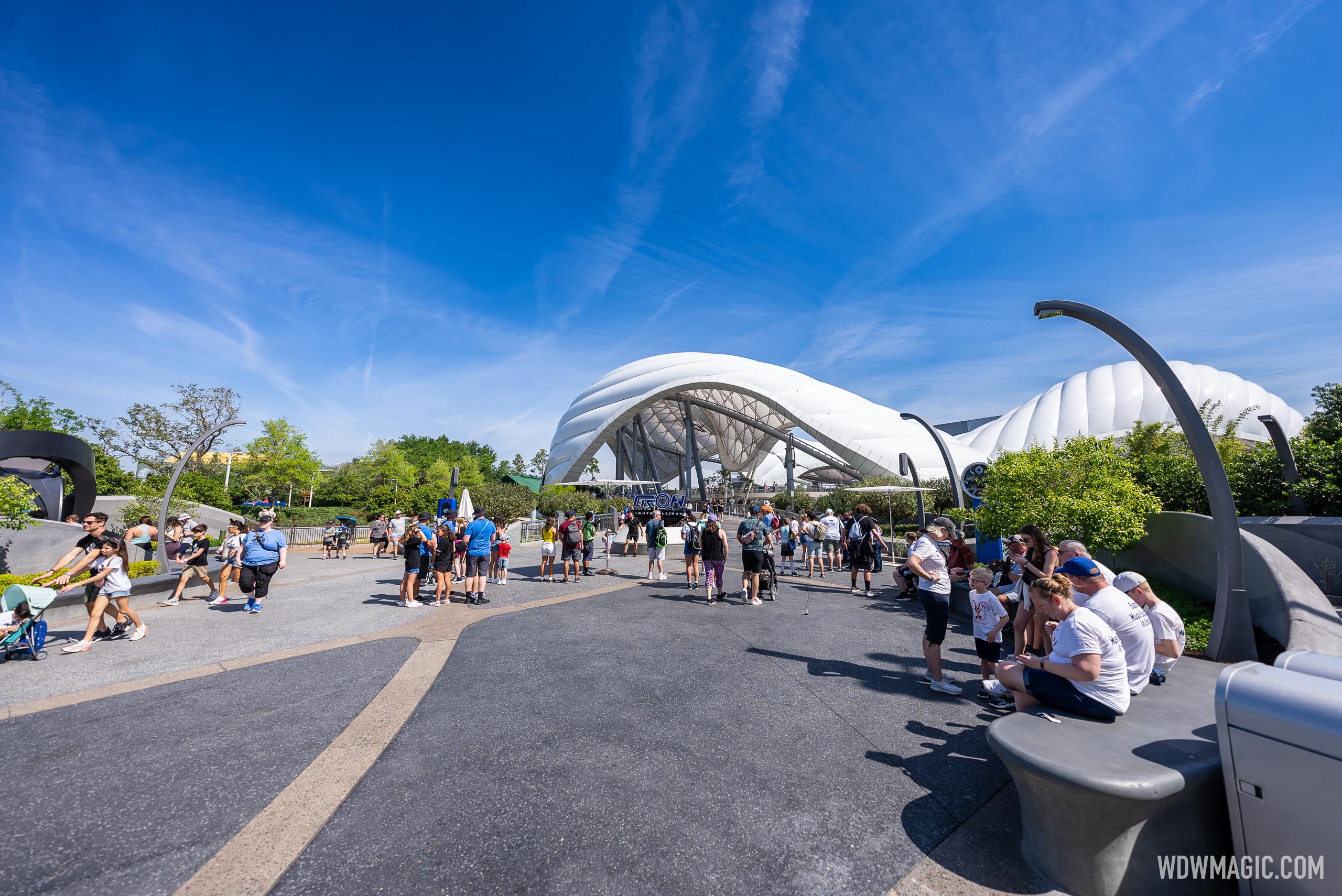 TRON Lightcycle Run entrance ramp open to all guests - Photo 2 of 8