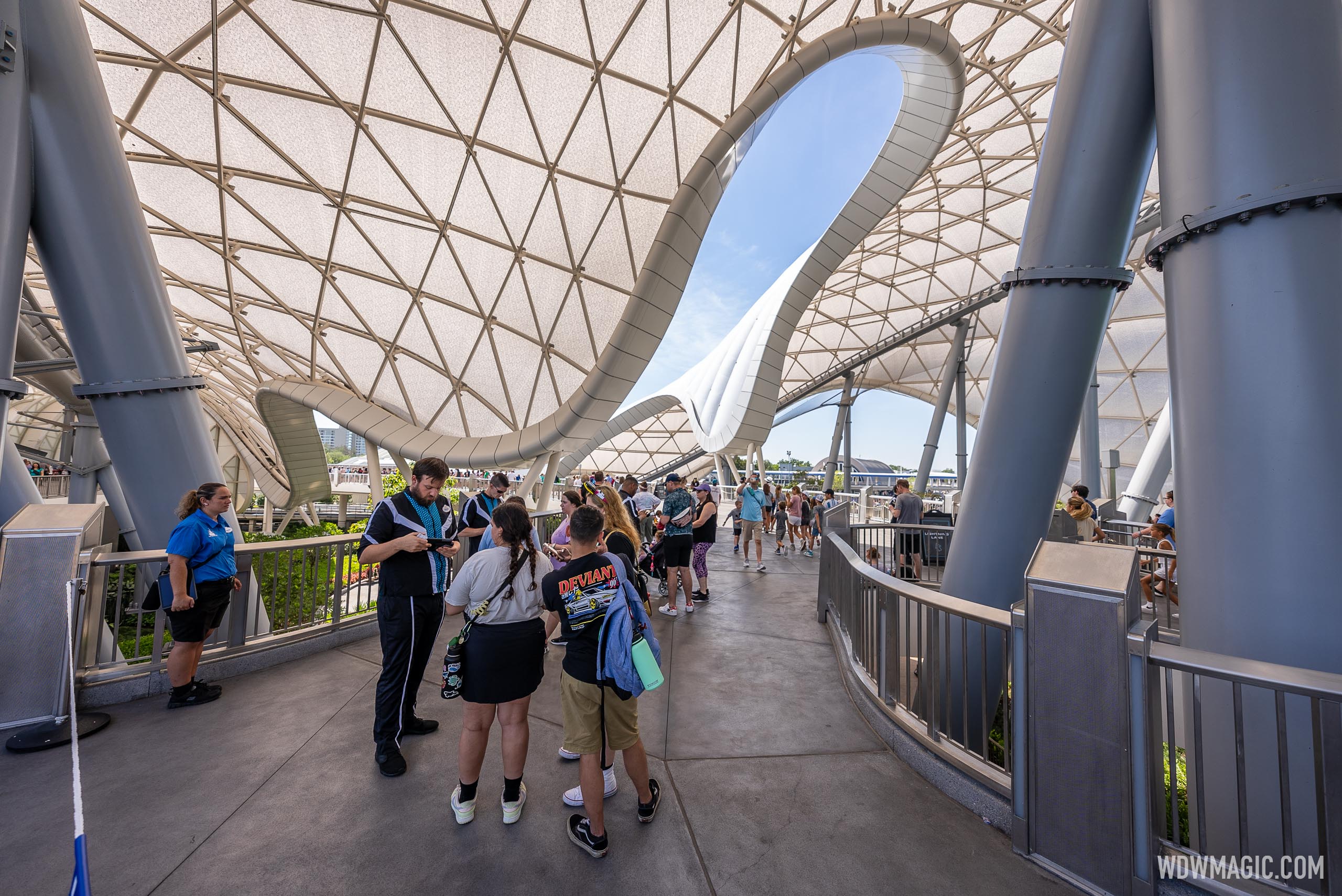 TRON Lightcycle Run entrance ramp open to all guests - Photo 6 of 8