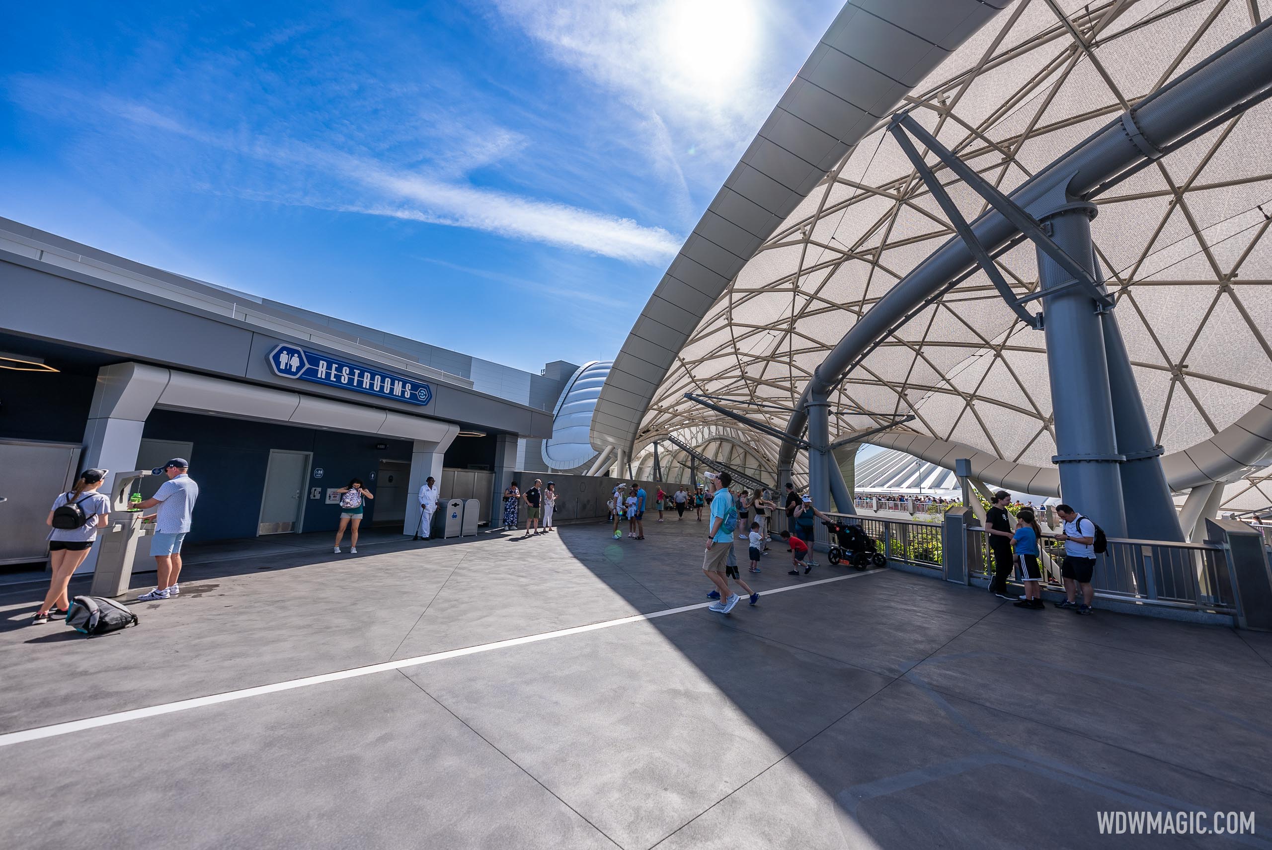 TRON Lightcycle Run entrance ramp open to all guests - Photo 7 of 8