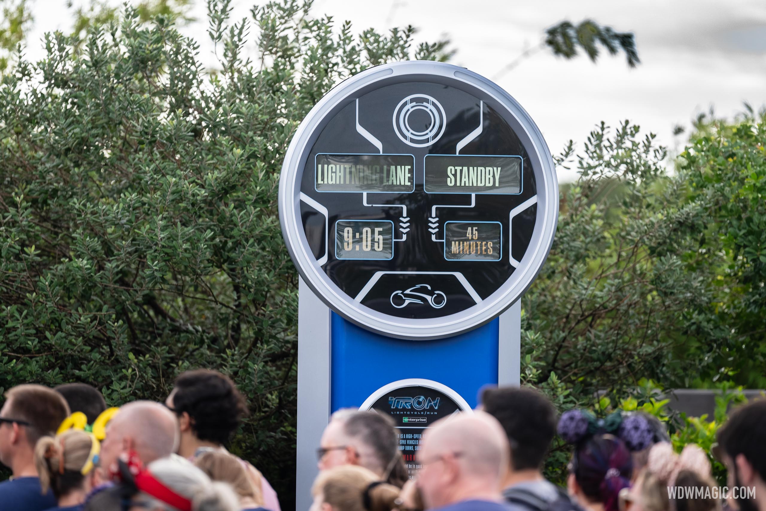 TRON Lightcycle Run Standby Line - Photo 2 of 10