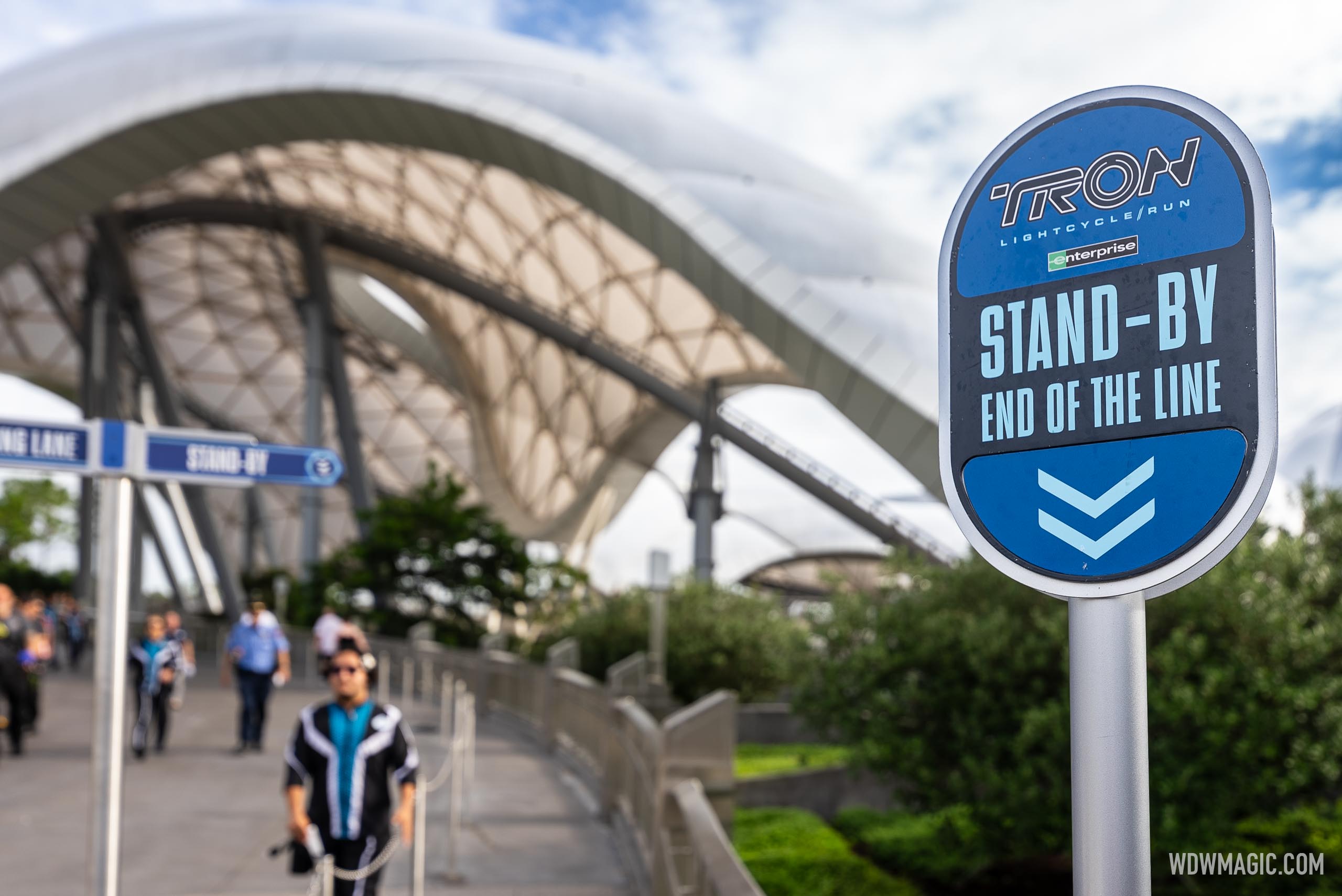 TRON Lightcycle Run Standby Line - Photo 10 of 10