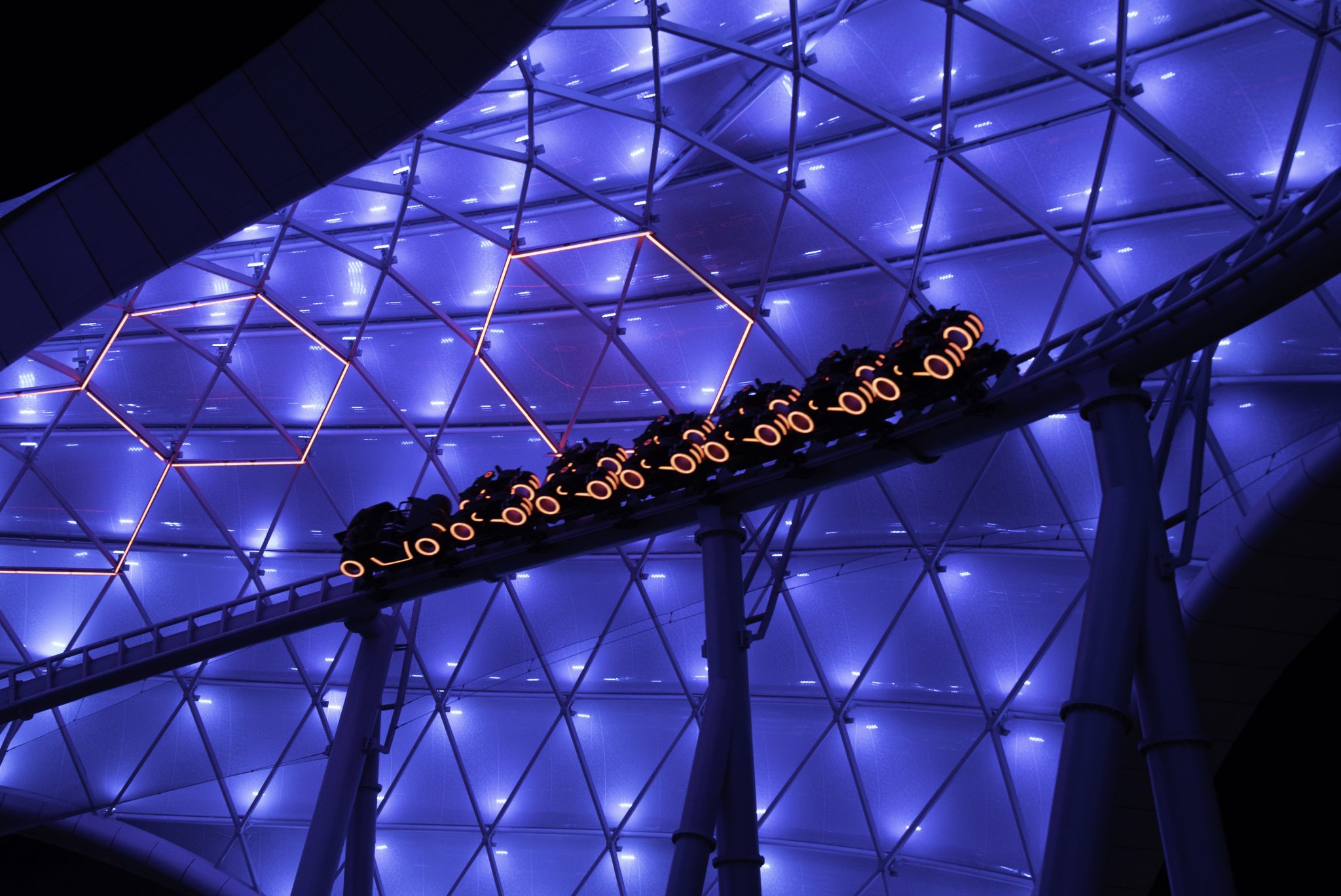 Tron: Ares Overlay at TRON Lightcycle Run - Photo 2 of 2