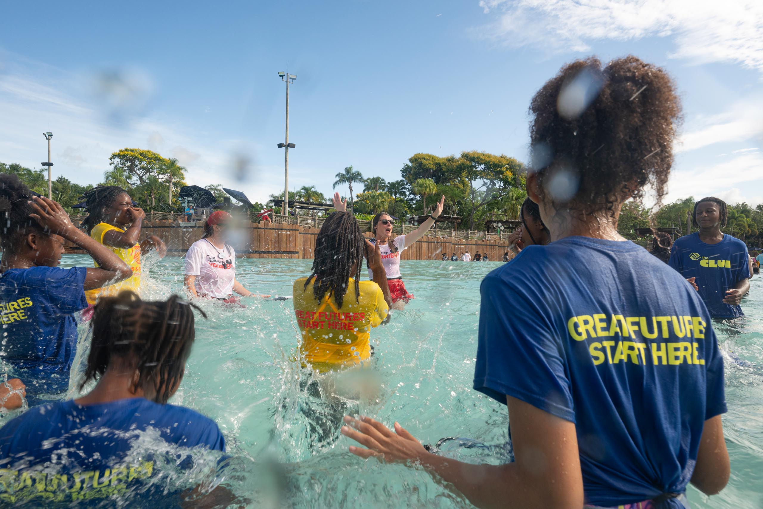 Disney Teaches Swim Safety to 1000 Kids at Typhoon Lagoon Water Park