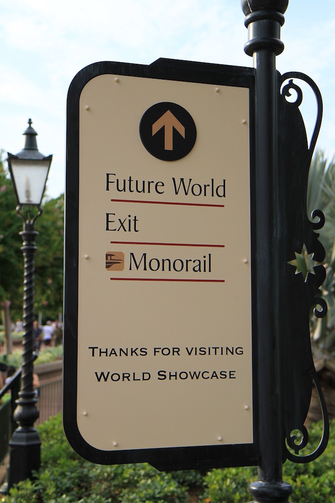 New directional signage in World Showcase - Photo 6 of 6