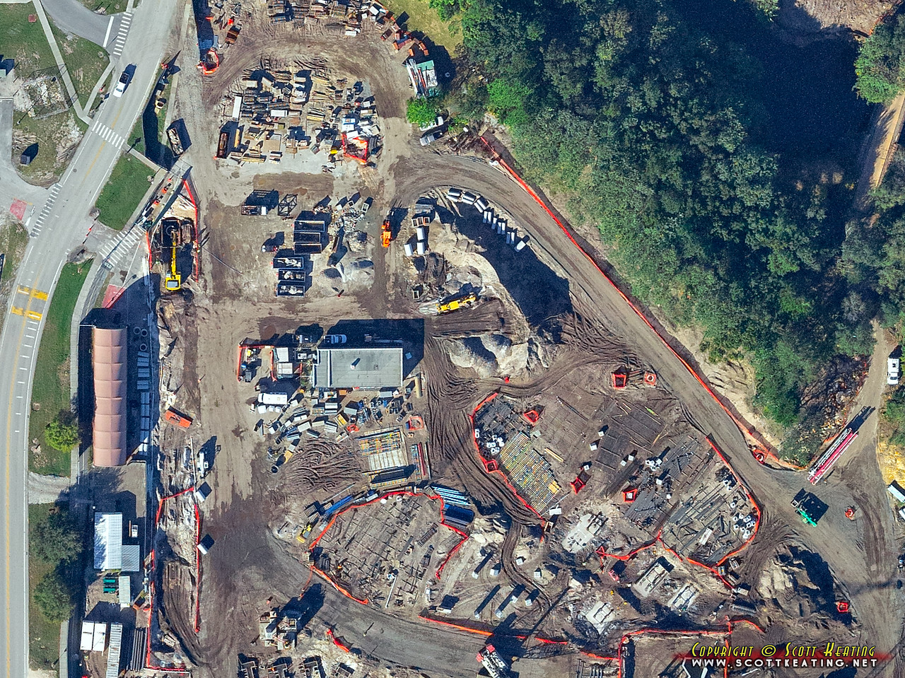PHOTOS - Aerial views of the AVATAR land construction at Disney's ...