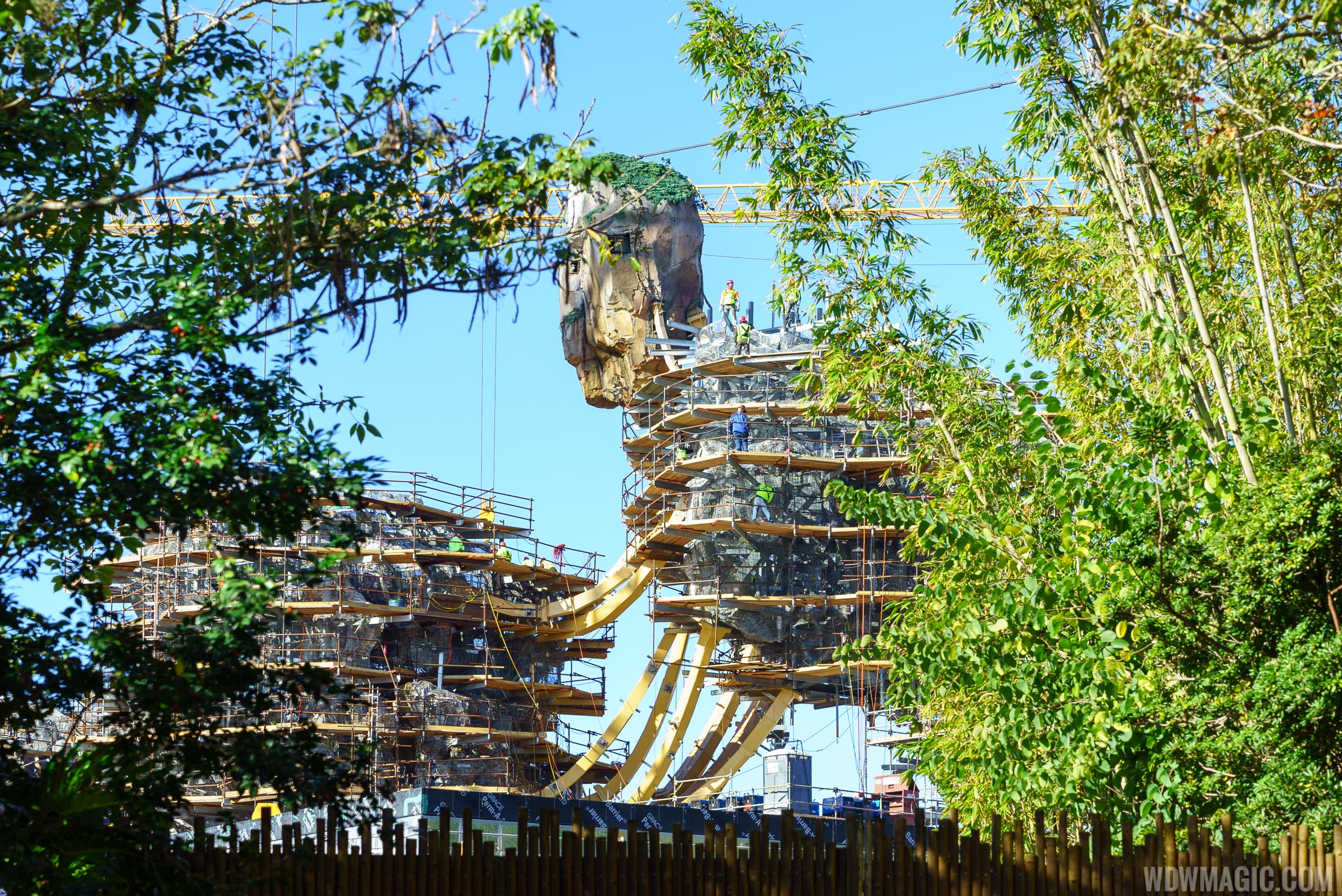 Pandora - The World of AVATAR construction