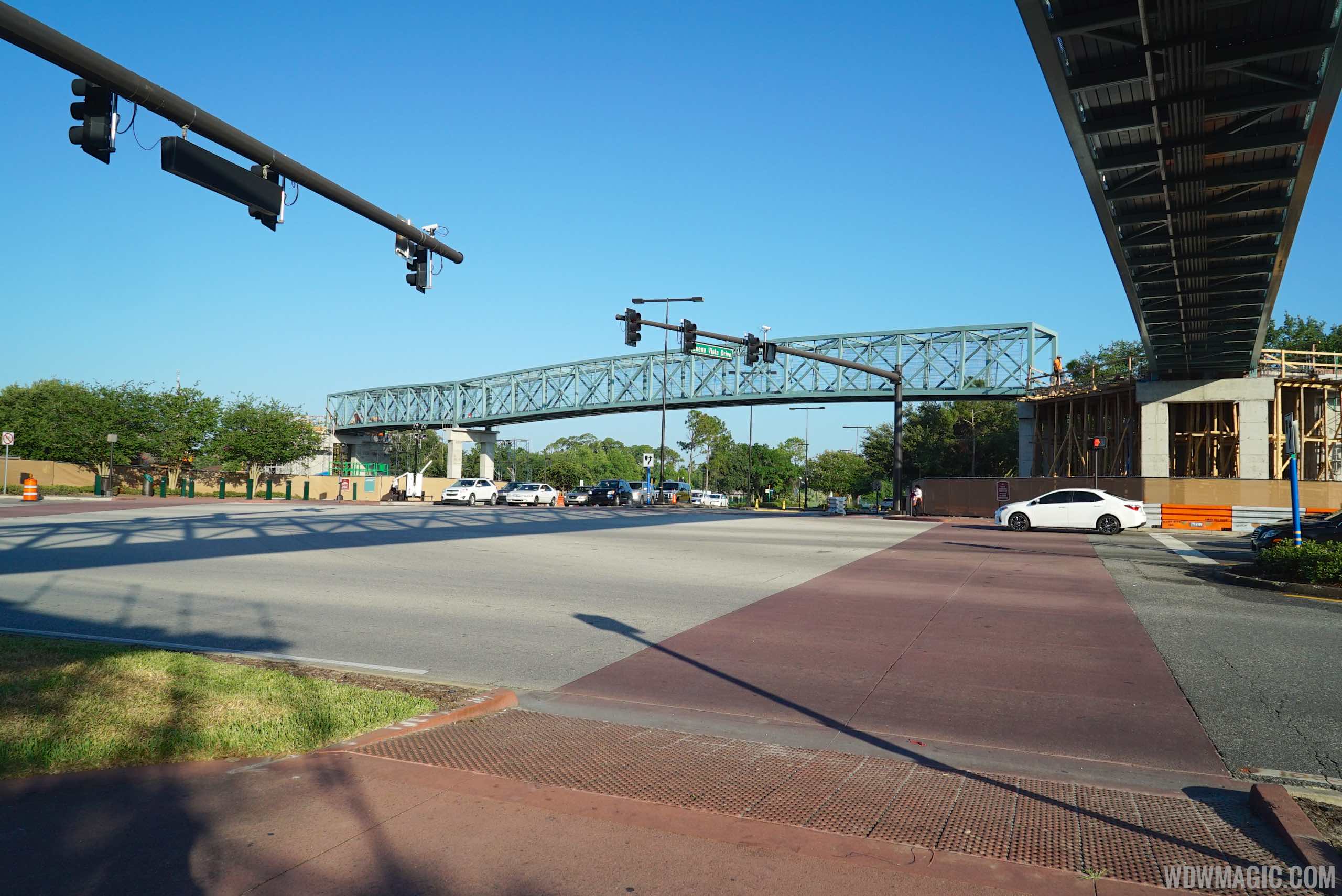 PHOTOS - Final section of the second Disney Springs pedestrian bridge ...