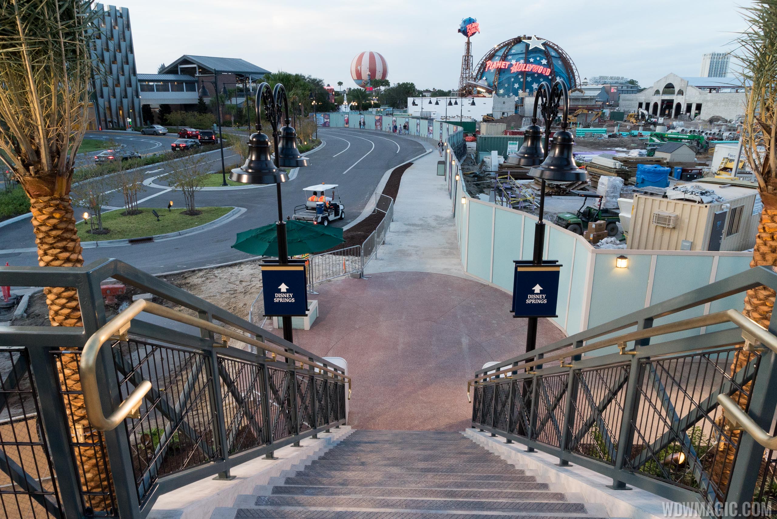 PHOTOS - First Disney Springs pedestrian bridge now open