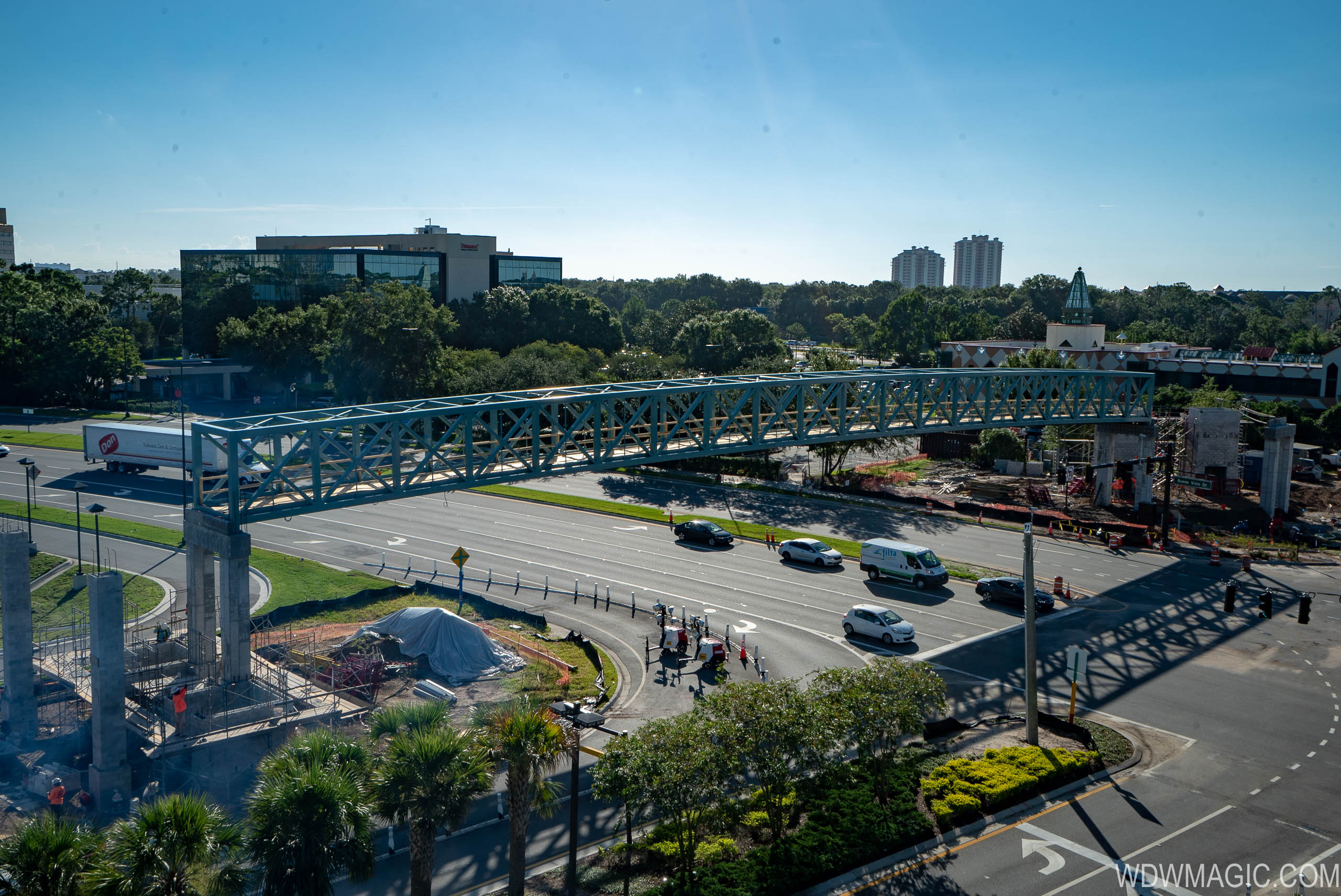Third Pedestrian Bridge construction - Photo 2 of 3